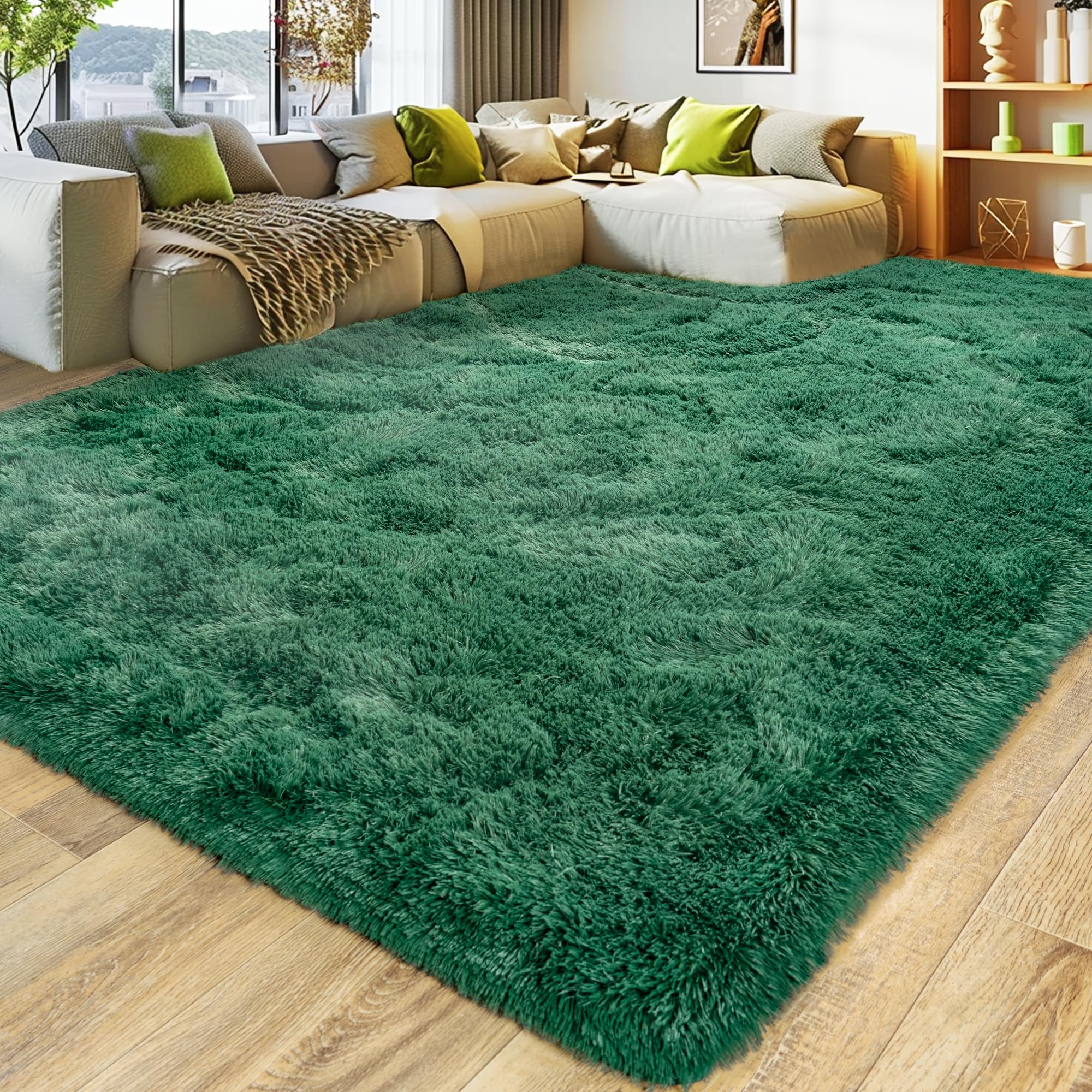 Amazon.com: Large 9x12 Area Rugs for Living Room, Ultra Soft Shag ...