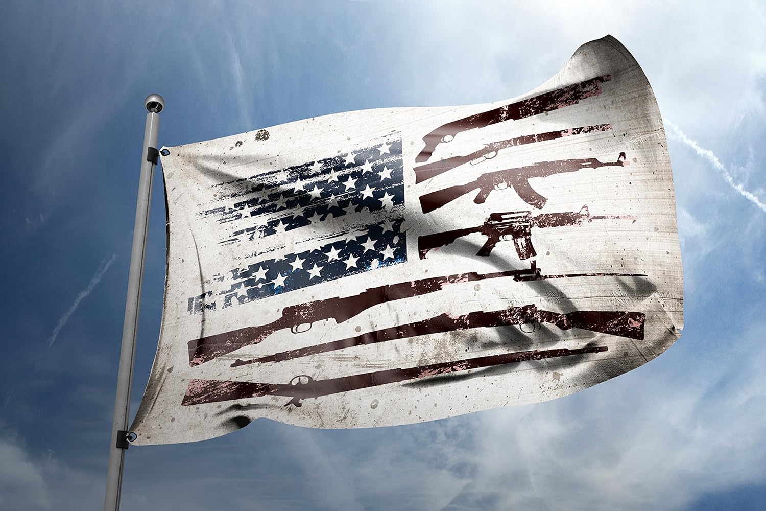 Amazon.com: The Gun Flag - Fly Your Firearm Pride! (36x60): Wall Art