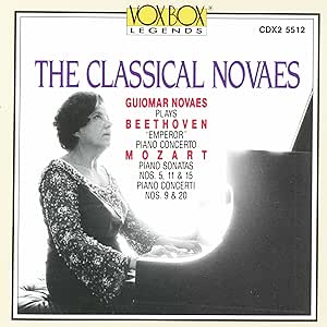 Ludwig van Beethoven, Wolfgang Amadeus Mozart: Classical Novaes: Amazon.co.uk: CDs & Vinyl