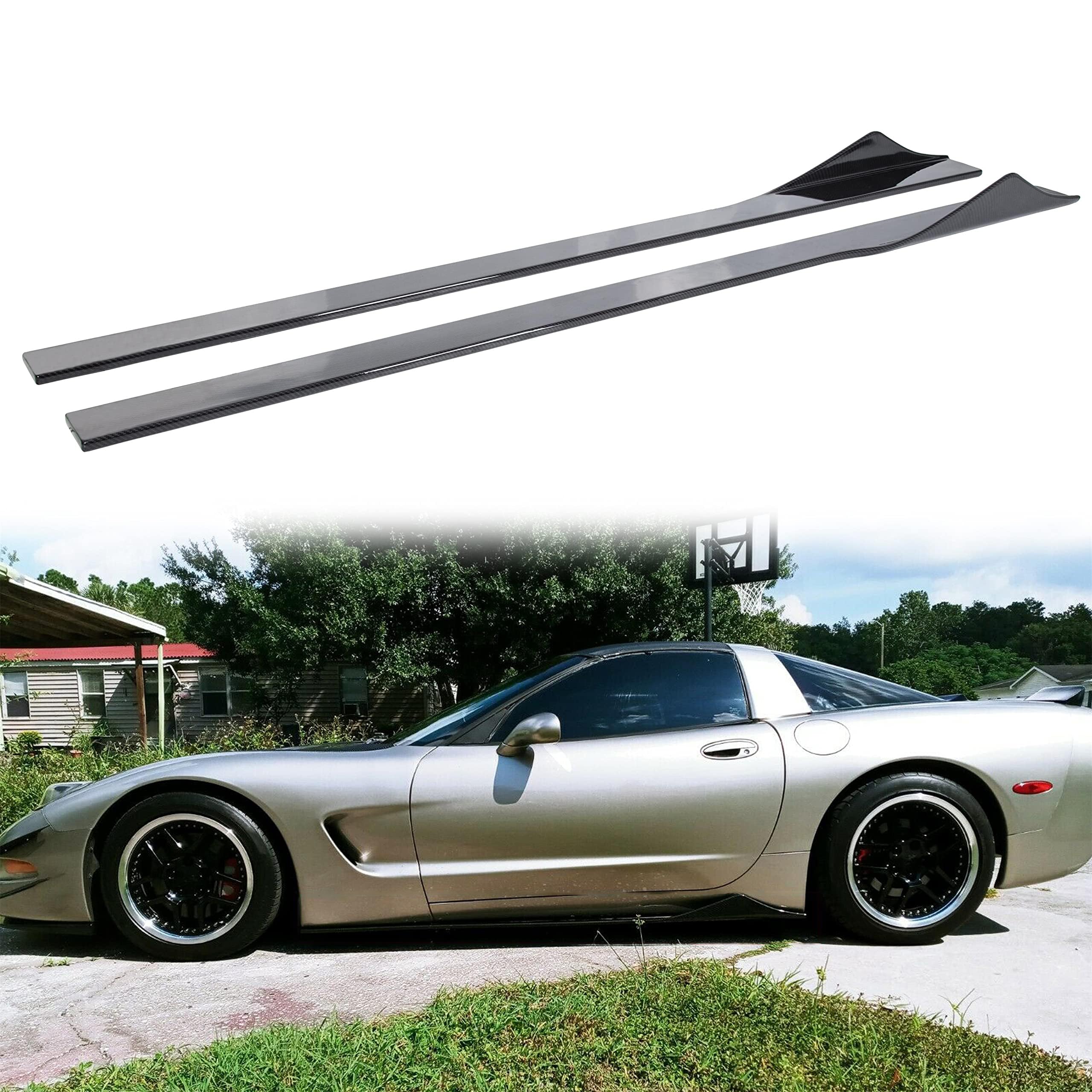 Rear Diffuser C5 Corvette Side Skirts 75 Inch Side Skirt Extension ...