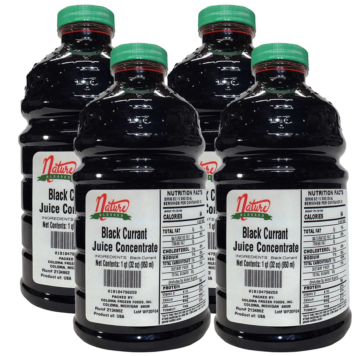 Amazon.com : Nature Blessed 100% Pure Black Currant Fruit Juice ...