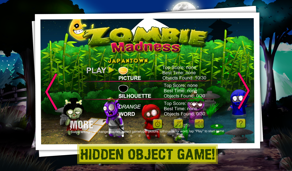 Hidden Objects - Zombie Madness - App on Amazon Appstore