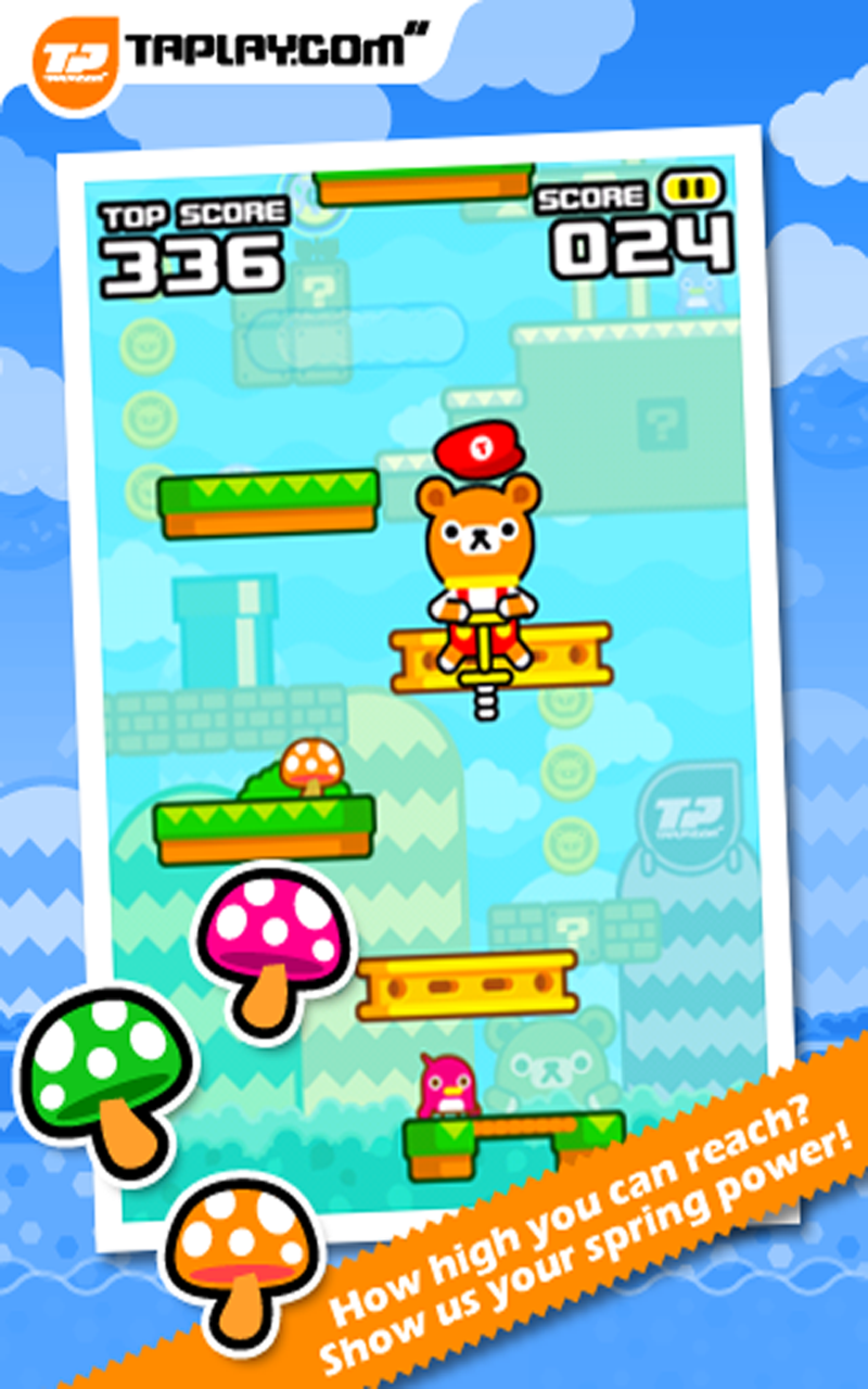 Tap Tap Spring - Tappi Bear - App on Amazon Appstore