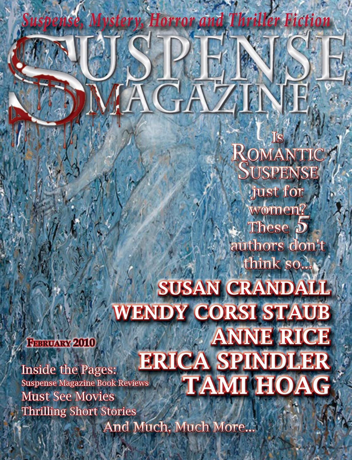 Amazon.com: Suspense Magazine, February 2010 eBook : Crandall, Susan ...