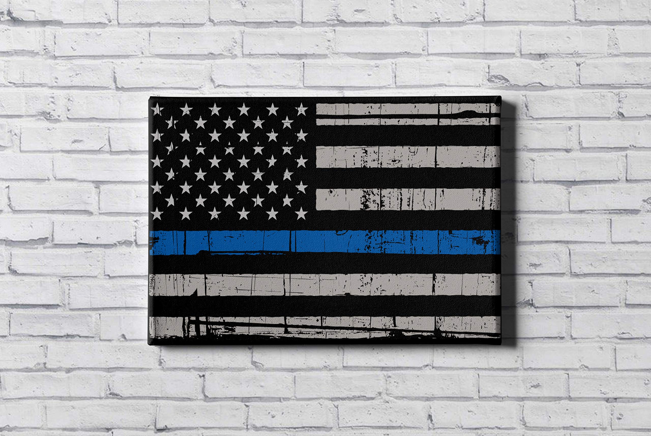Thin Blue Line American Flag Facebook Banner Why Does The Flag Have 50
