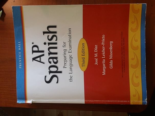 Amazon.com: AP Spanish: Preparing for the Language Examination, 3rd ...