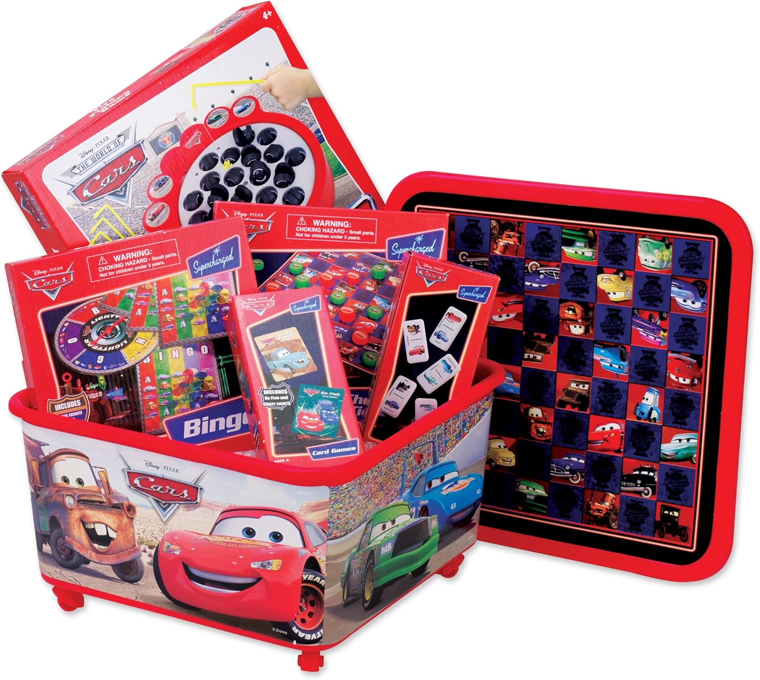 Amazon.com: Cardinal Cars Game Tub : Toys & Games