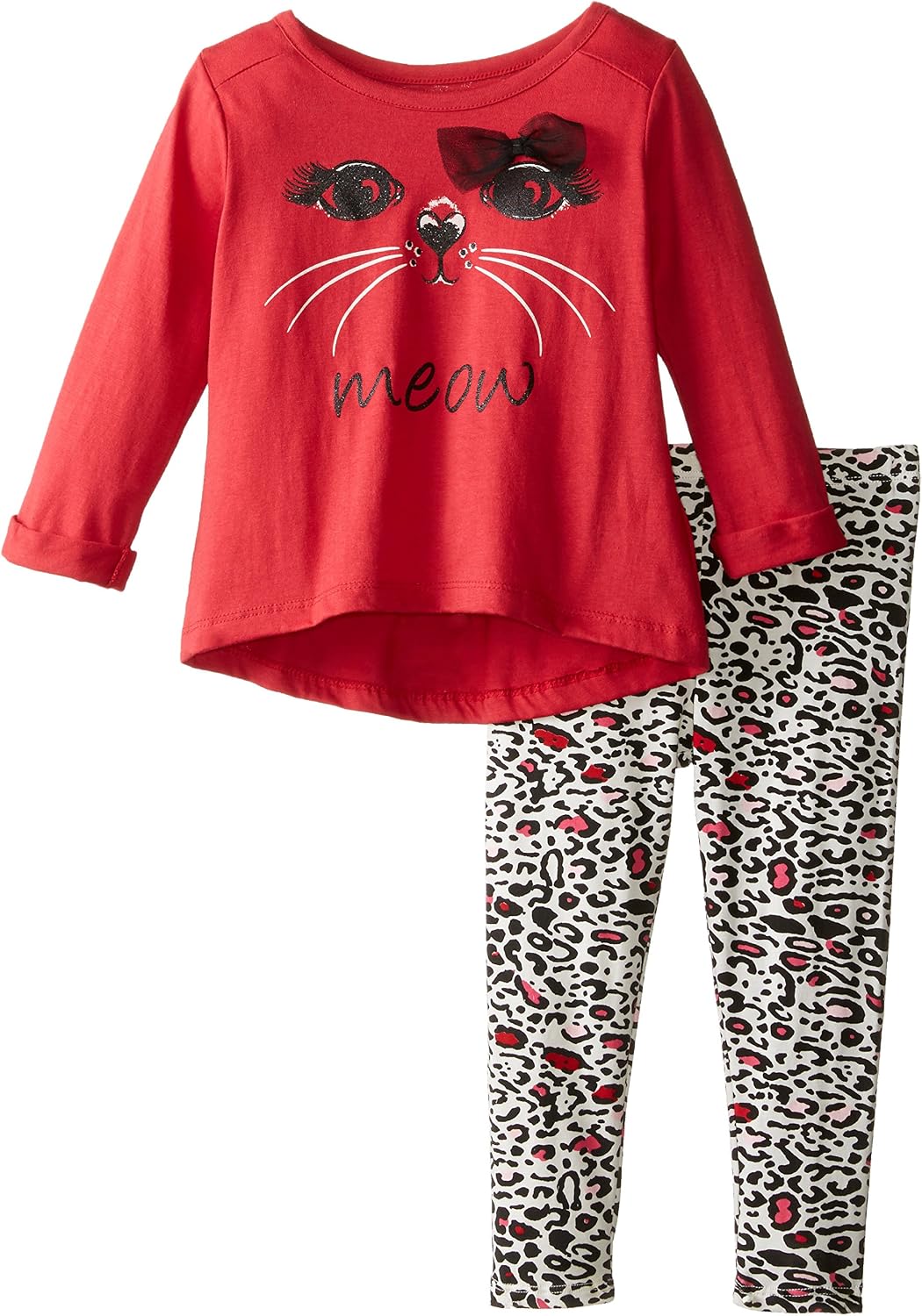 Amazon.com: Kidtopia Little Girls' Long Sleeve 2 Piece Toddler Tunic A ...