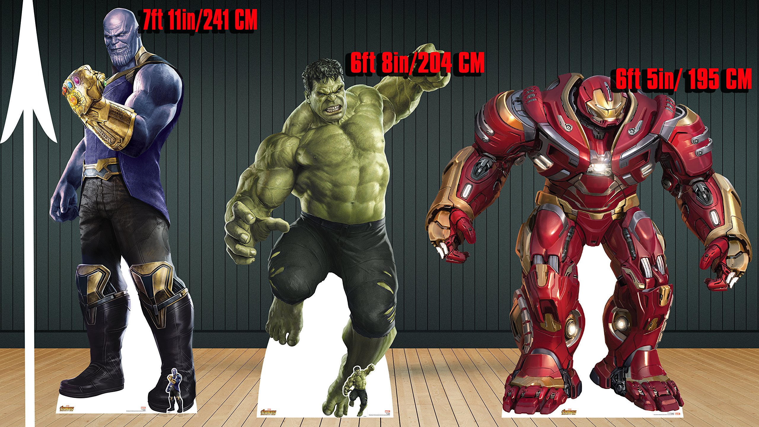 Star Cutouts 182 Official Marvel Character Lifesize Cardboard Cutout ...