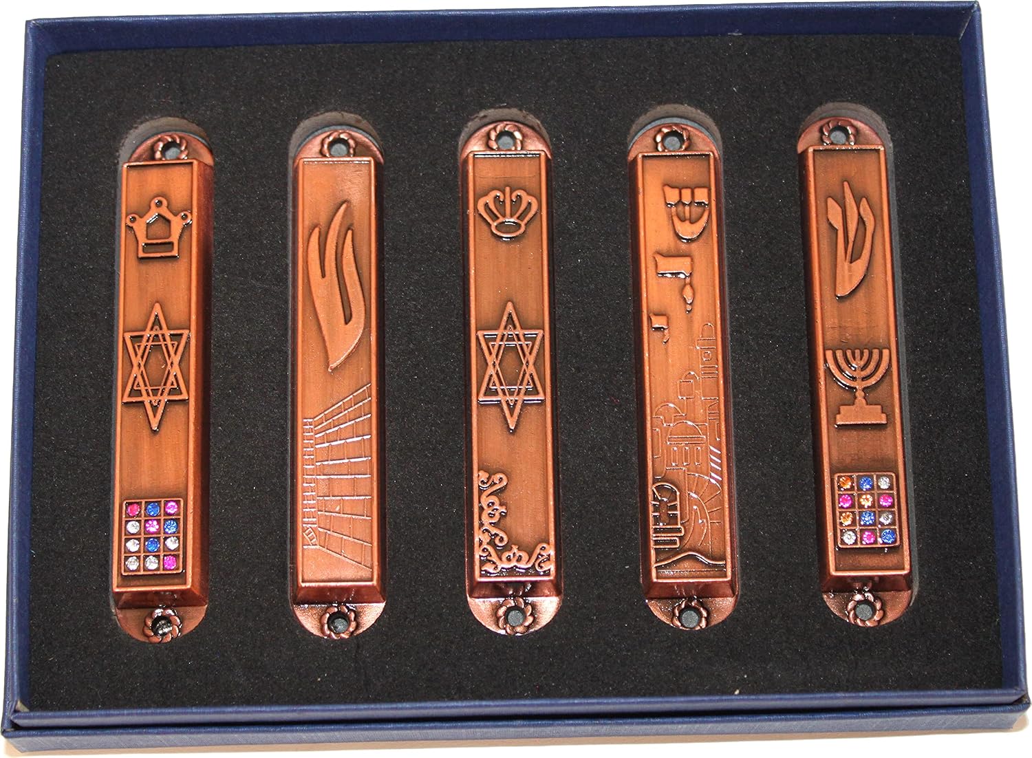 Amazon.com: Holy Land Market Set of 5 Copper Tone with Clean and Smooth ...
