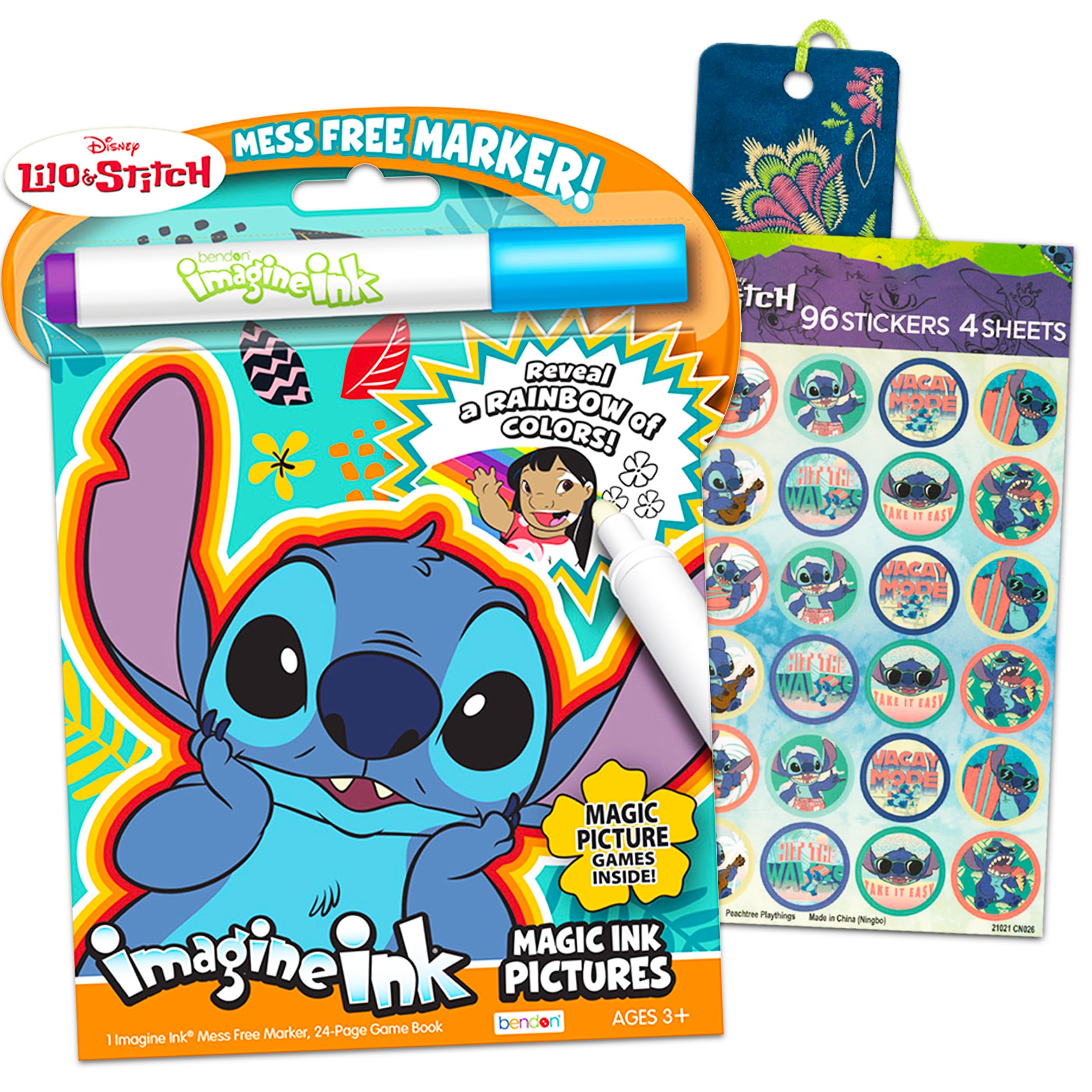Buy Disney Lilo and Stitch Coloring Book Bundle - Lilo and Stitch Magic No Mess Activity Book ...