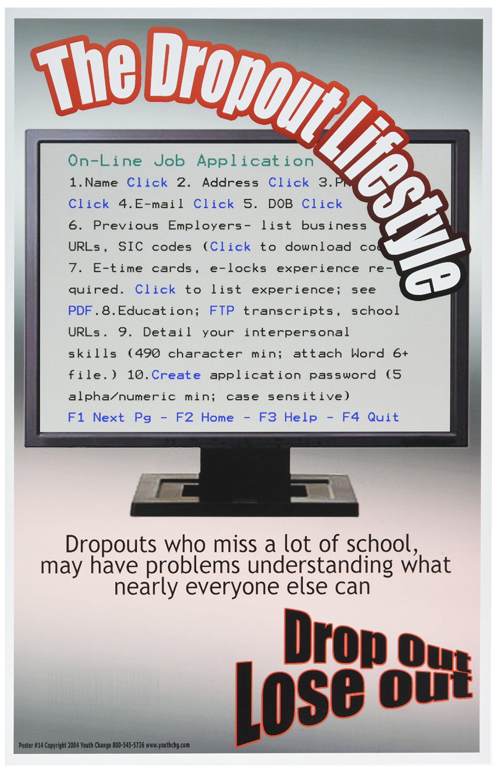 Poster 14 Student Motivational Poster Dropout Prevention Poster ...