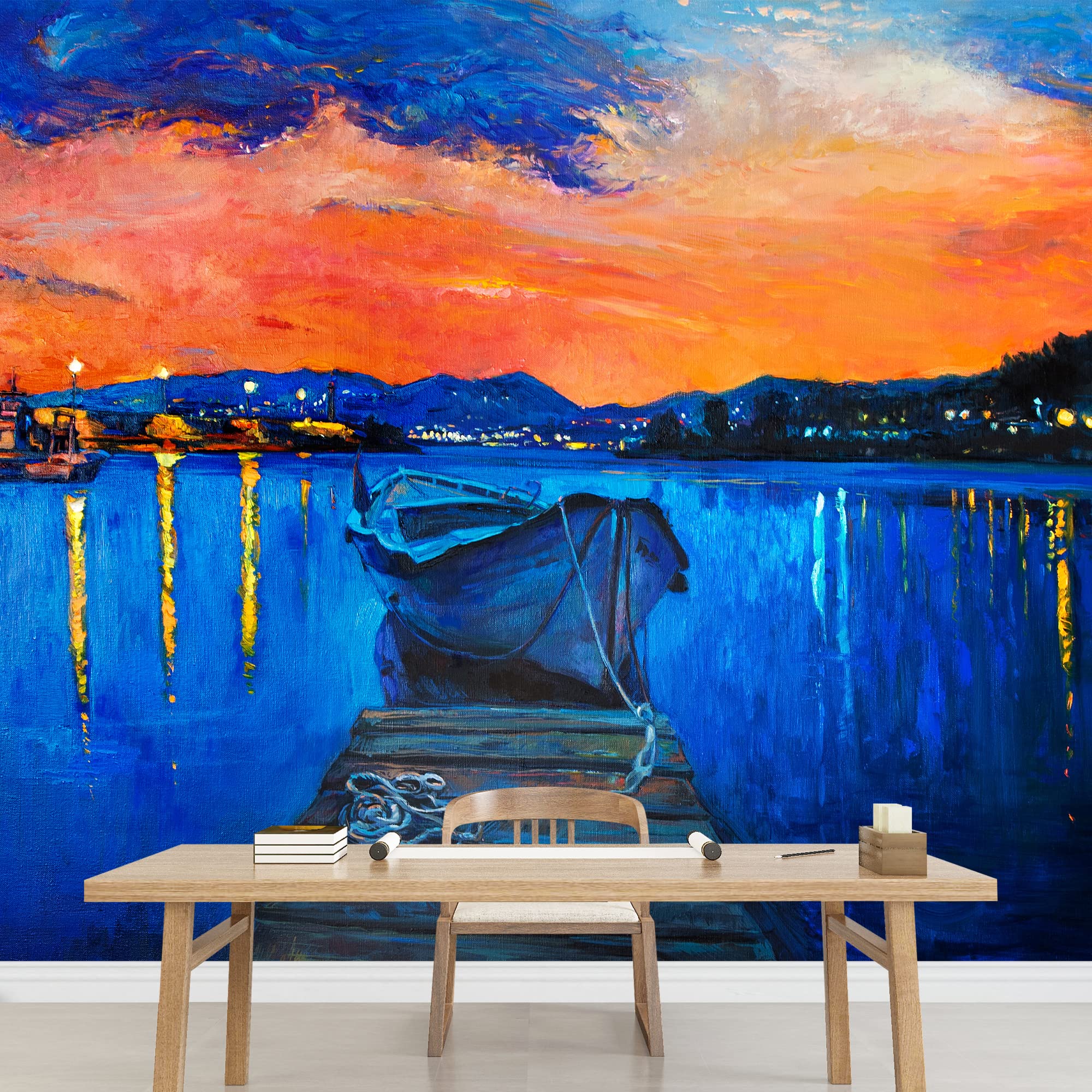 Modern Impressionism Wallpaper