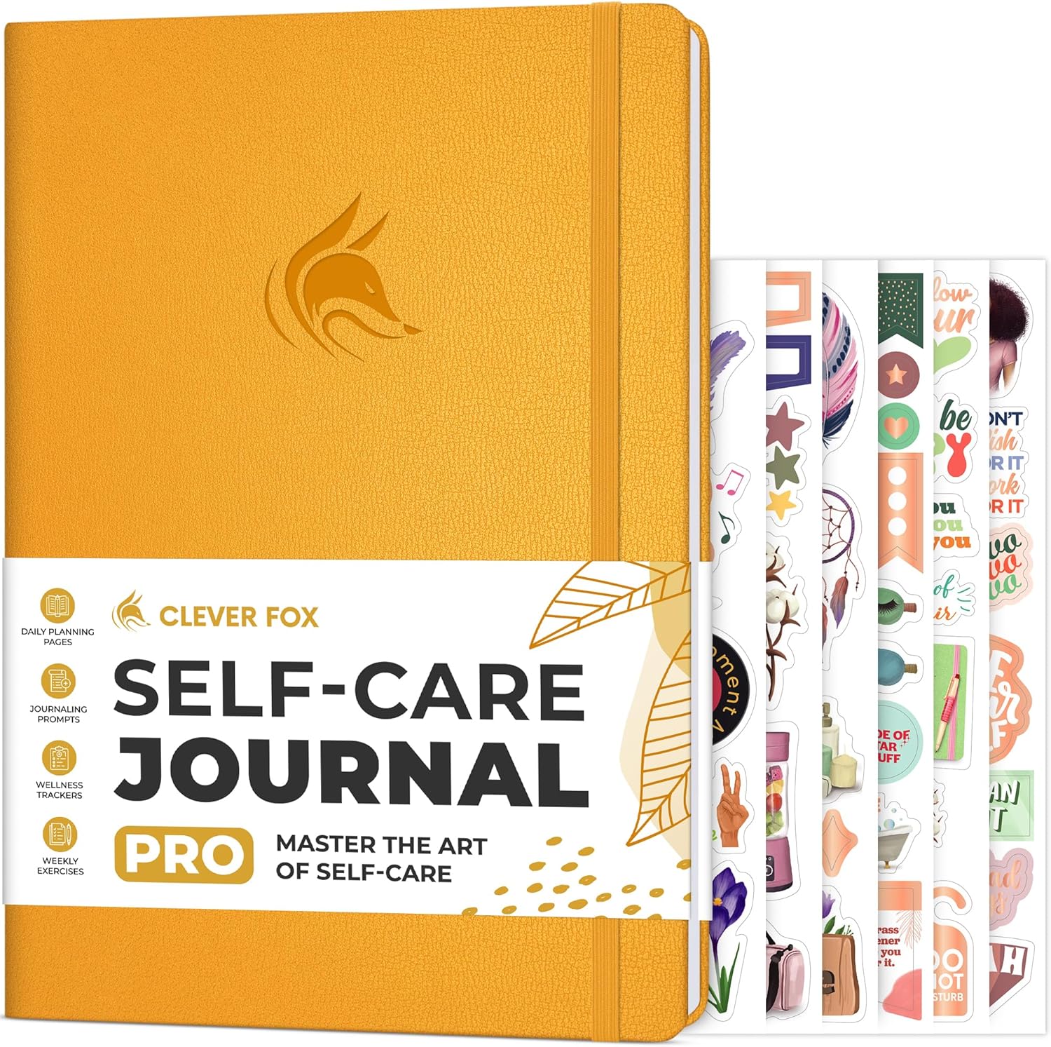 Clever Fox Self-Care Journal PRO – Wellness & Daily Reflection Notebook ...