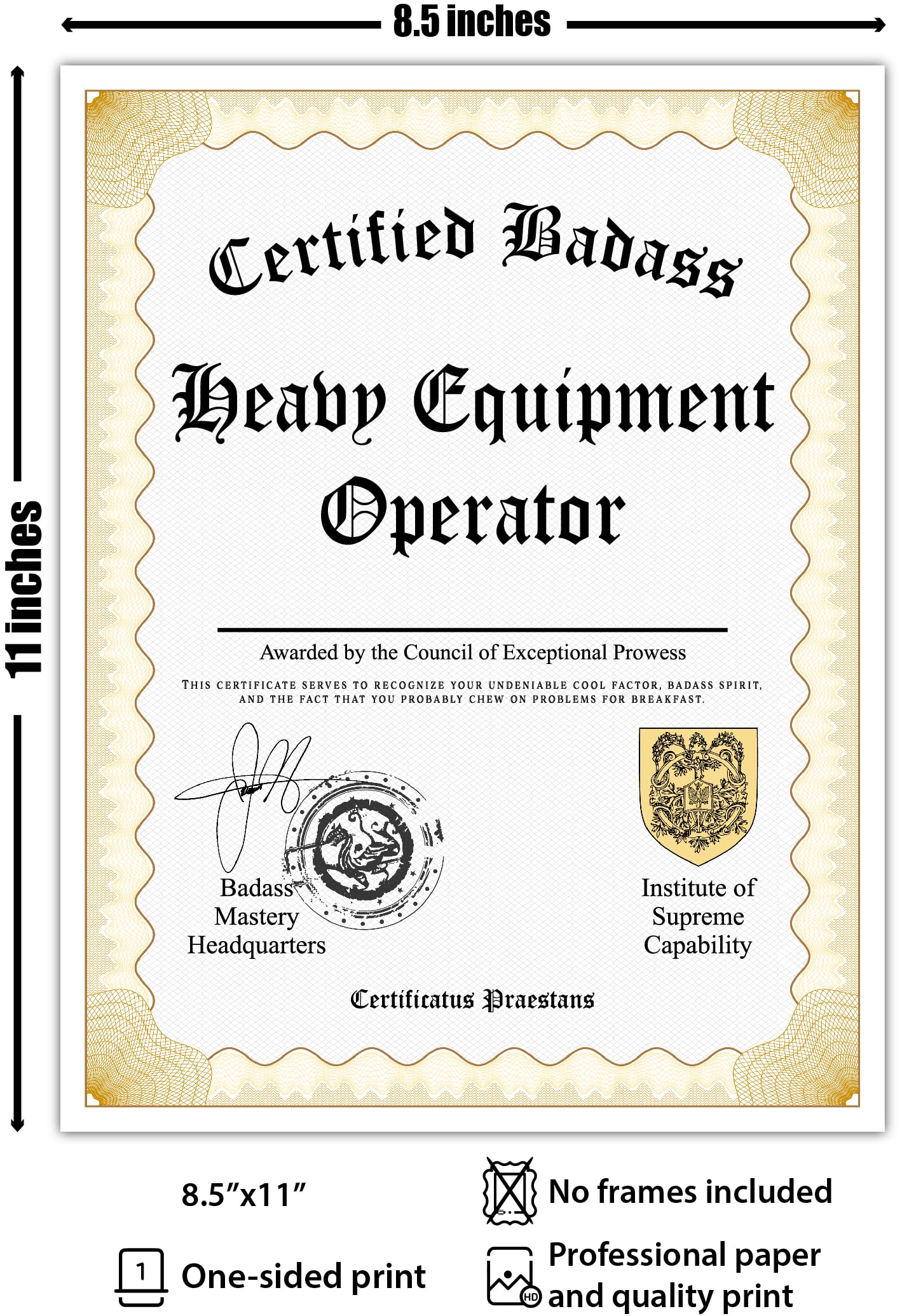 Equipment Operator Certificate Heavy Equipment Operator Course: