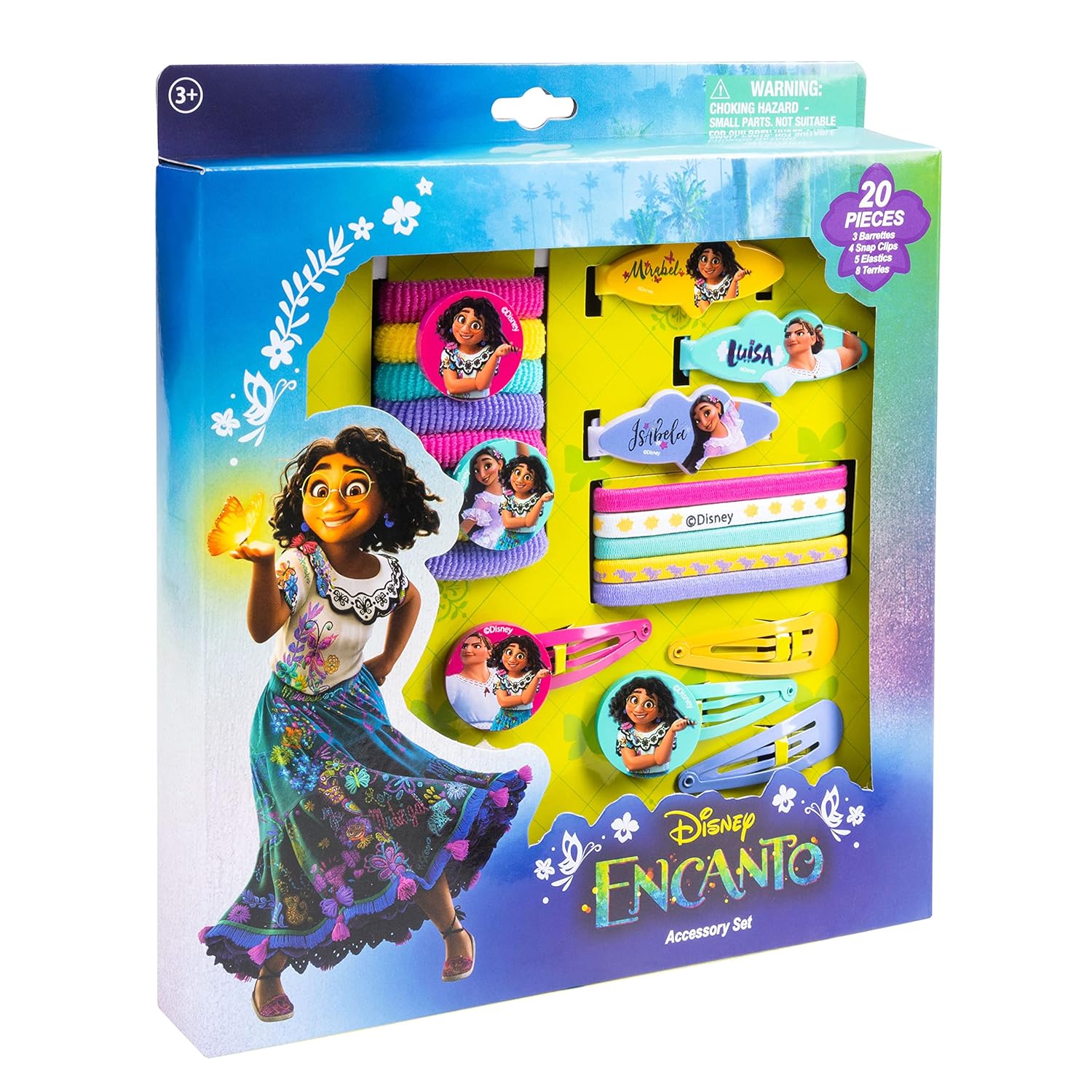 Amazon.com: Luv Her Encanto Girls 20 Piece Accessory Set with 3 ...