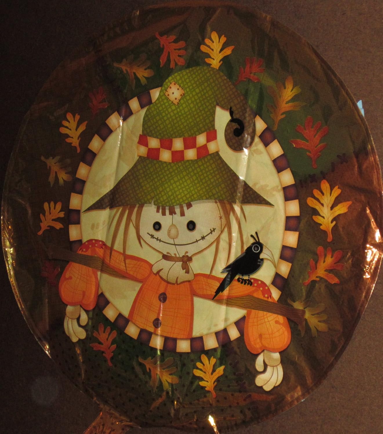 Amazon.com: Happy Fall Scarecrow 18" Mylar Balloon (Pack of 3) : Toys ...