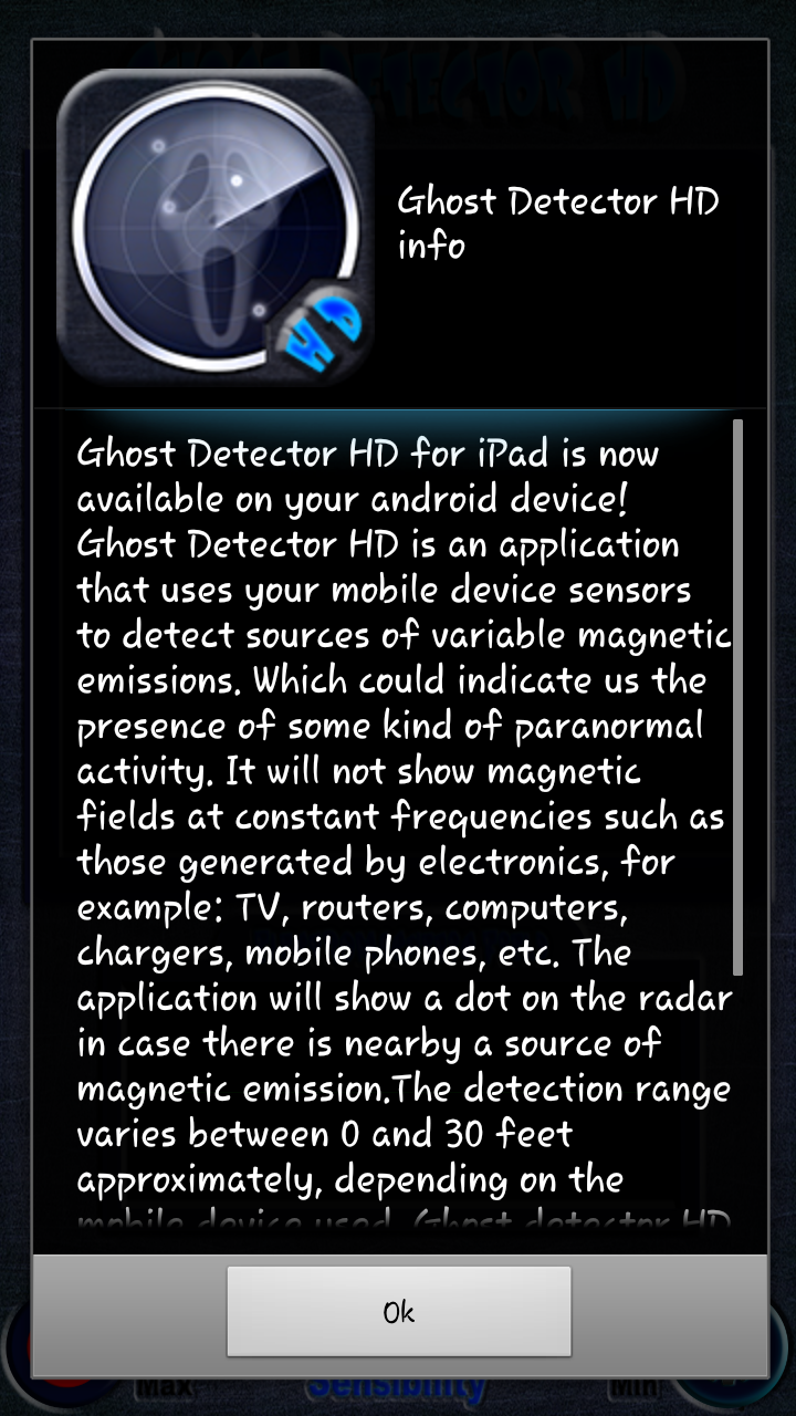 Ghost Detector HD - App on Amazon Appstore