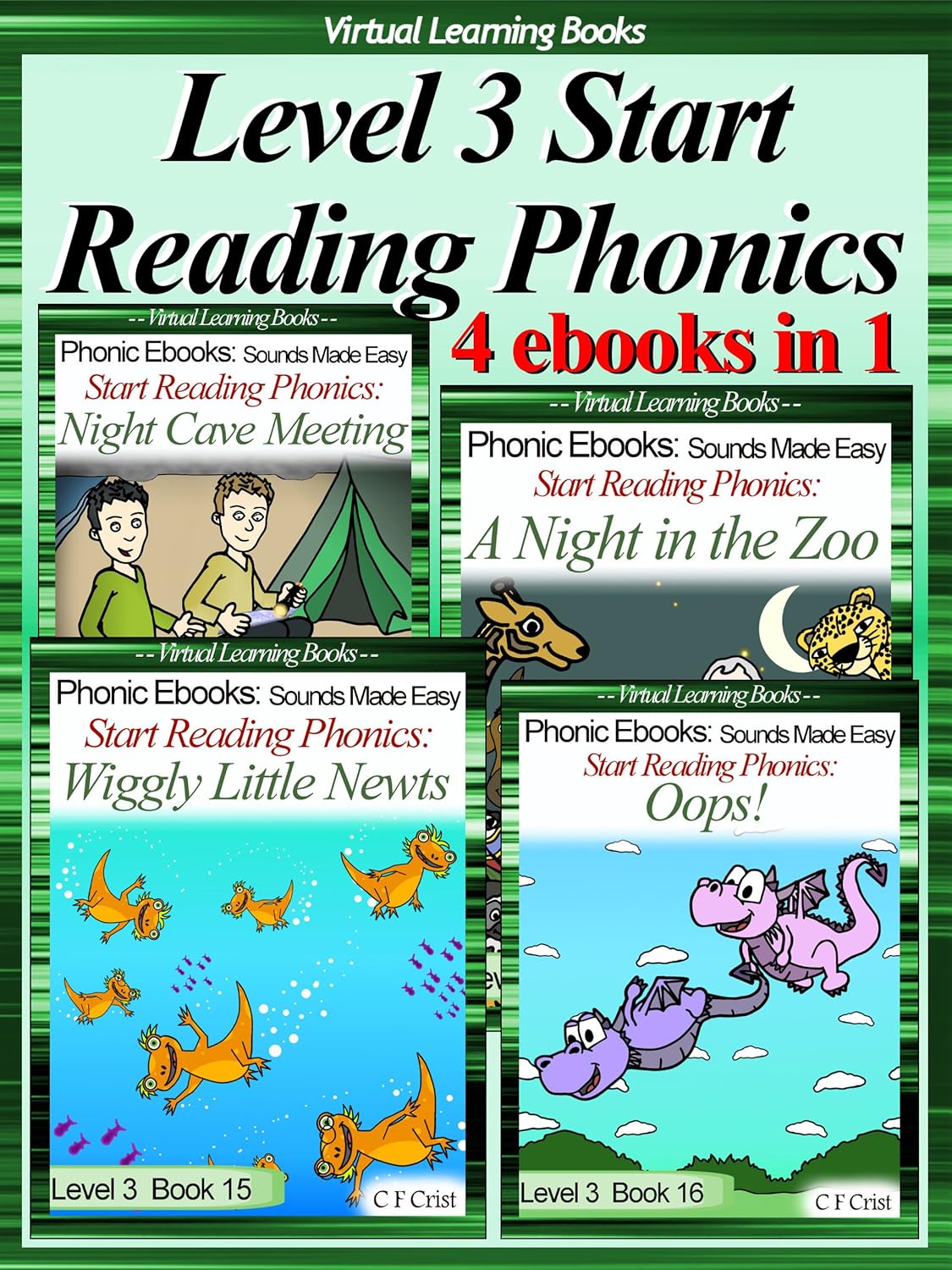 Amazon.com: Level 3 Start Reading Phonics Books 13-16 (4 ebooks in 1 ...