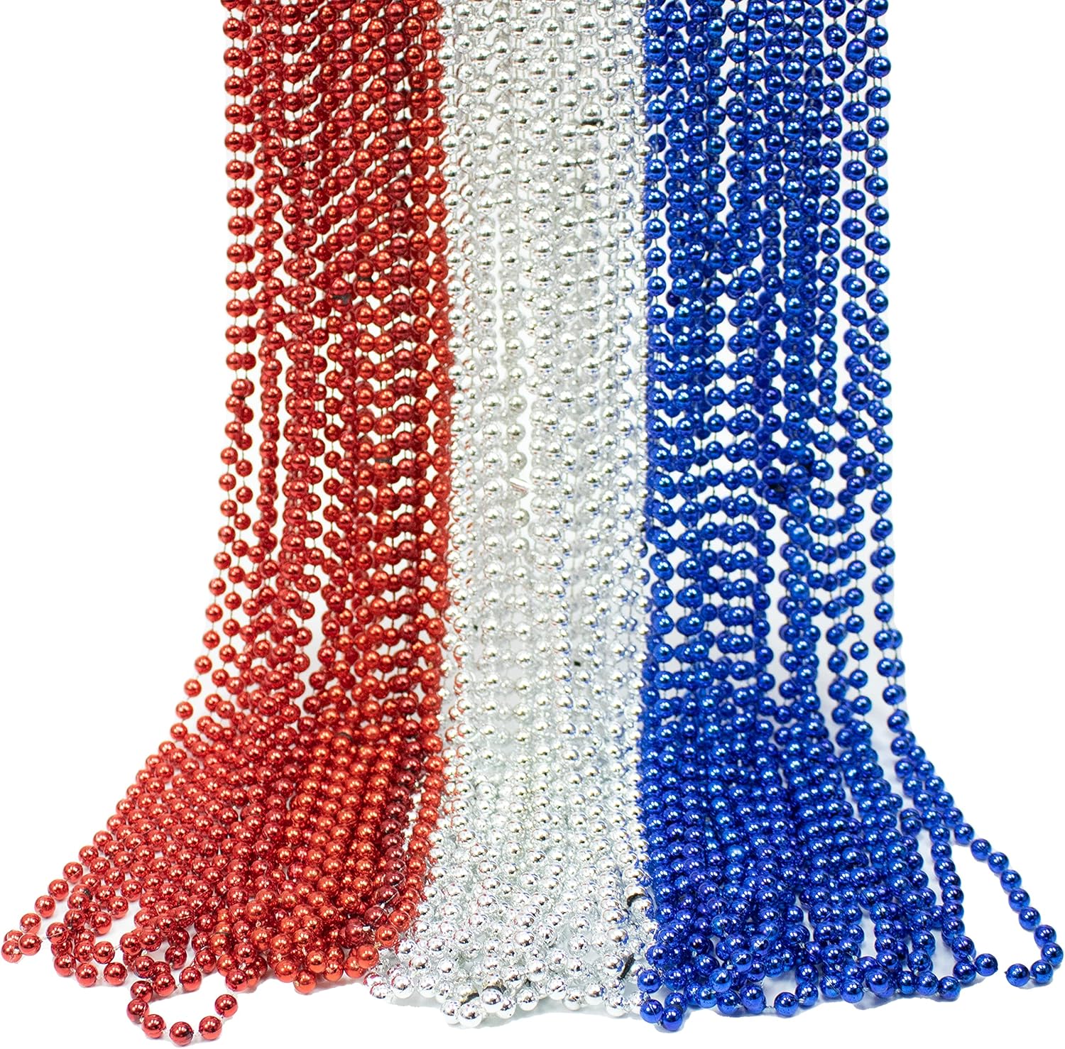 Amazon.com: GIFTEXPRESS 72 pack of 33 Mardi Gras Beads Necklace ...