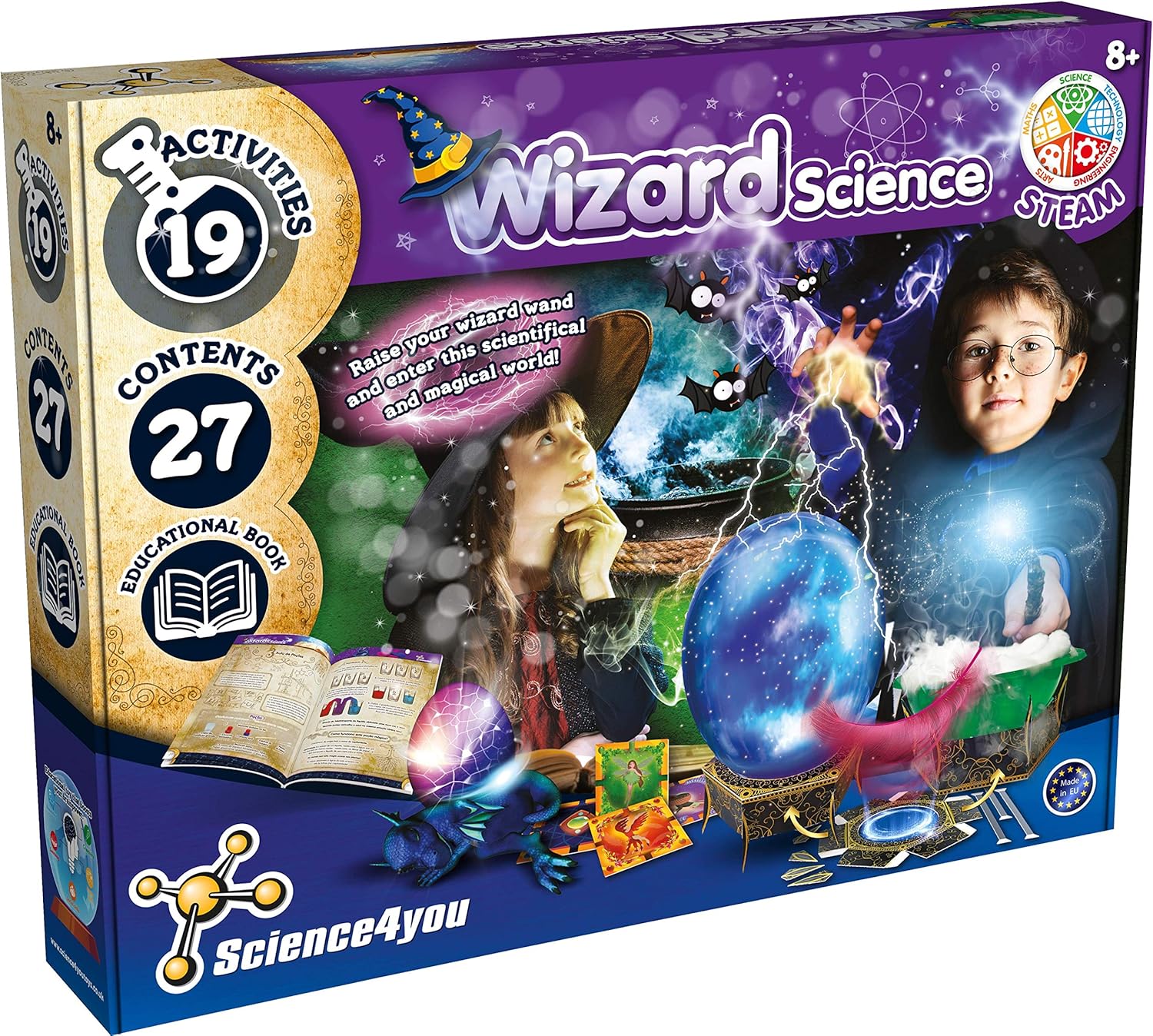 Science4you 918923.006 Wizard, Educational STEM Science Kit for Kids ...