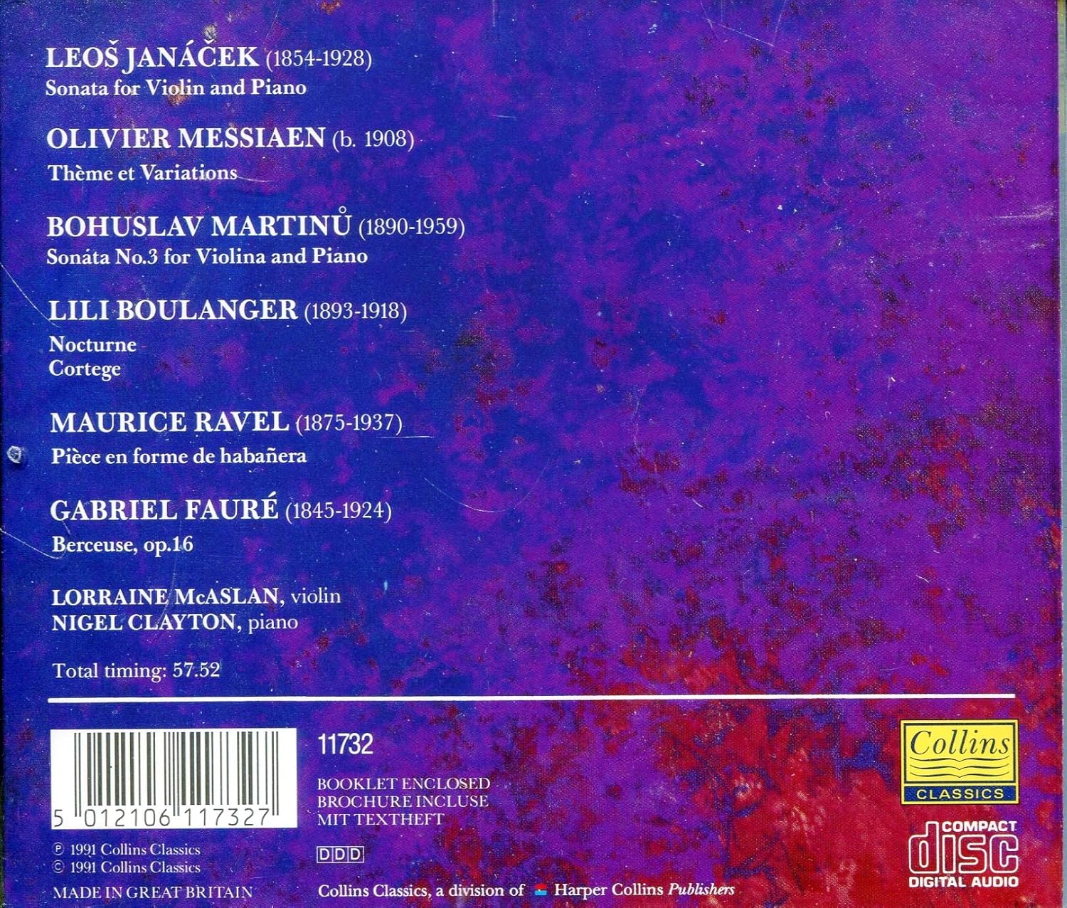 Twentieth Century Recital: Lorraine Mcaslan & Nigel Clay: Amazon.in: Music}