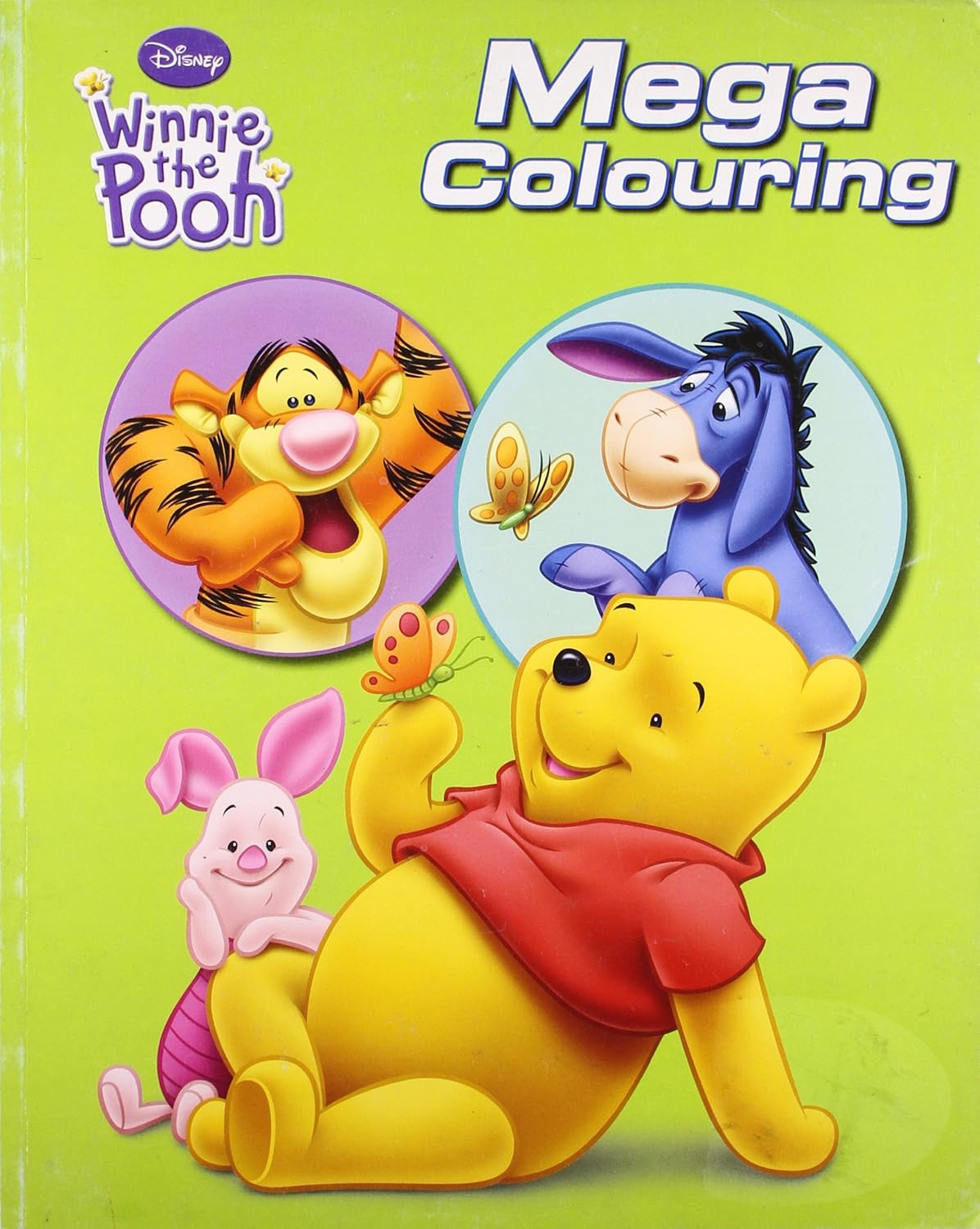 Buy Disney Wtp:Mega Colouring Book Online at Low Prices in India ...