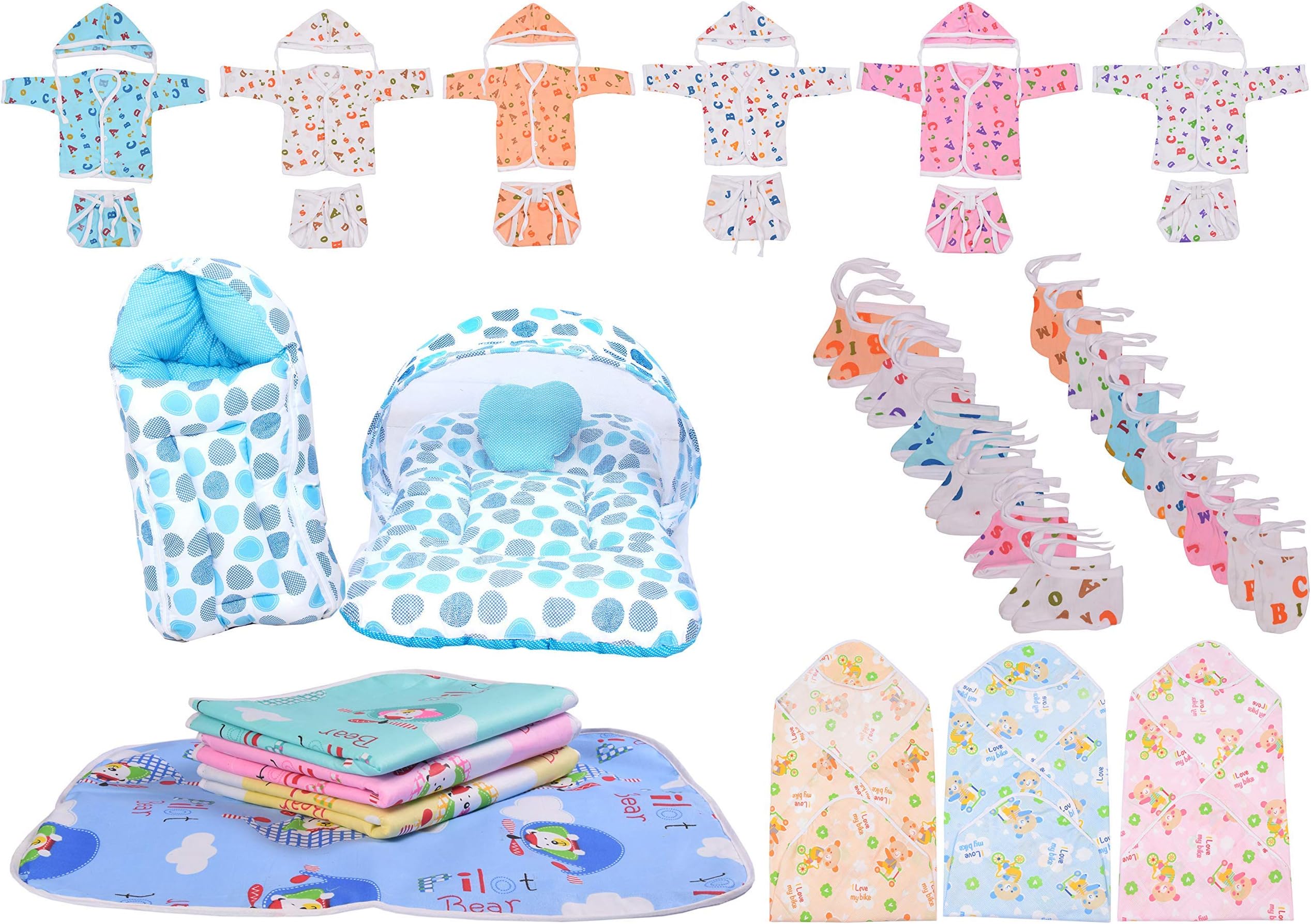 Toddylon 33 in 1 Baby Products All New Born Complete Daily Items | Gift ...