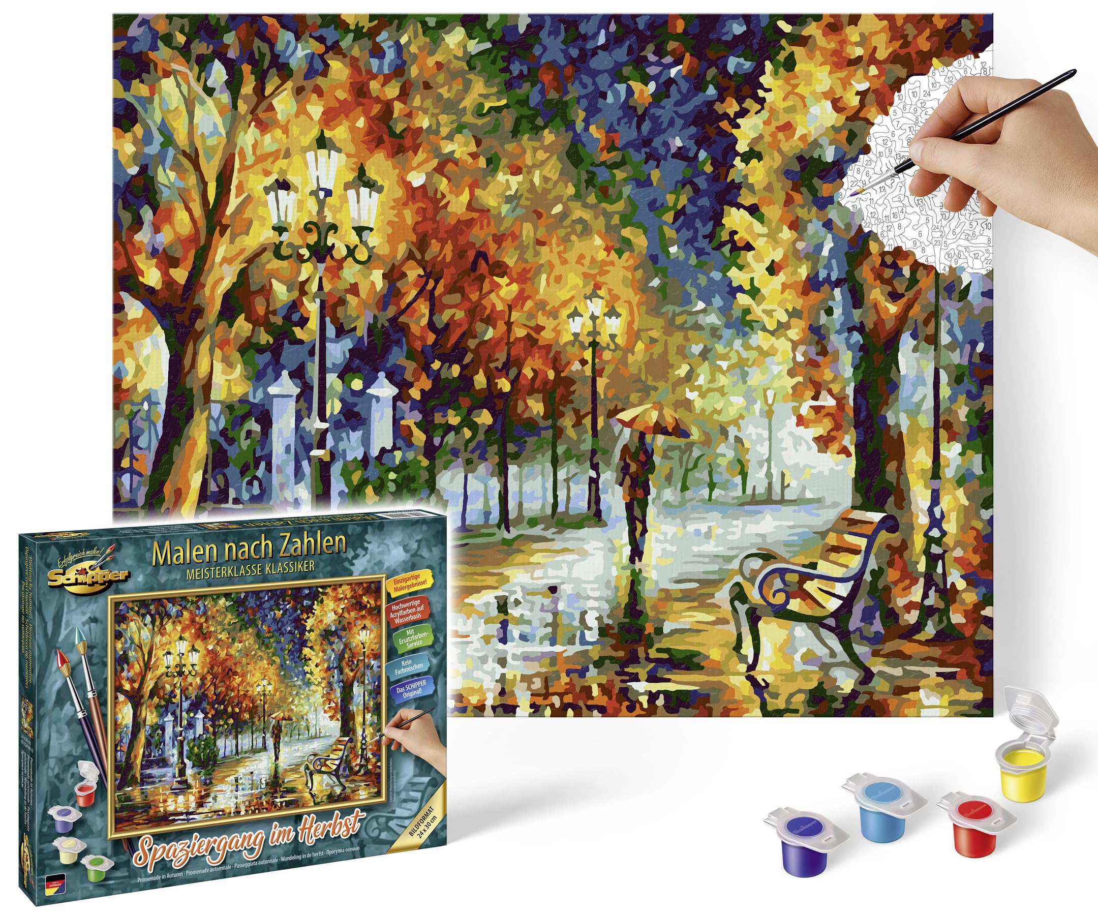 Herbstbilder Malen Schipper Malen Nach Zahlen »Meisterklasse