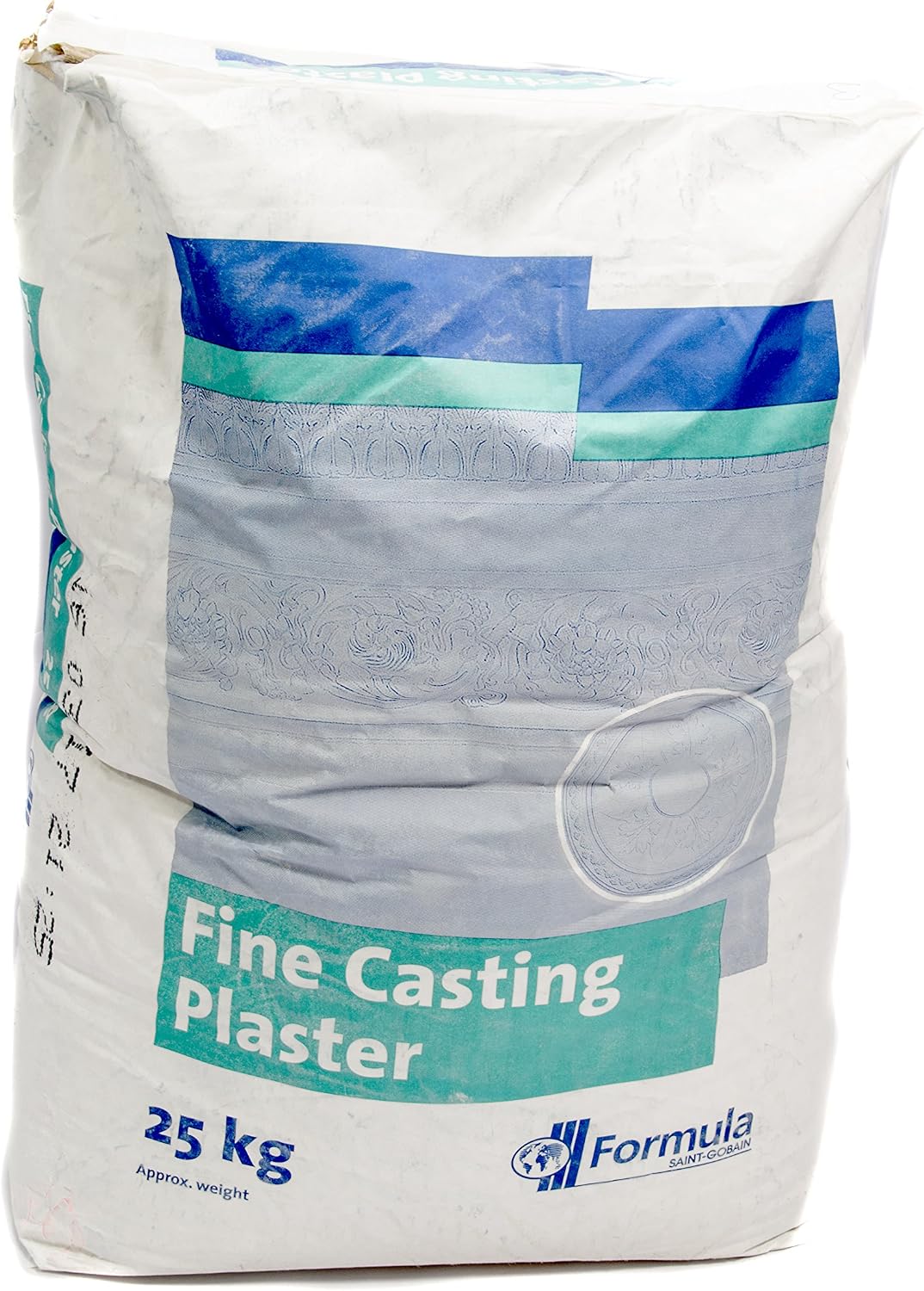 Mould Master British gypsum fine Casting Plaster, White, 25 kg : Amazon ...
