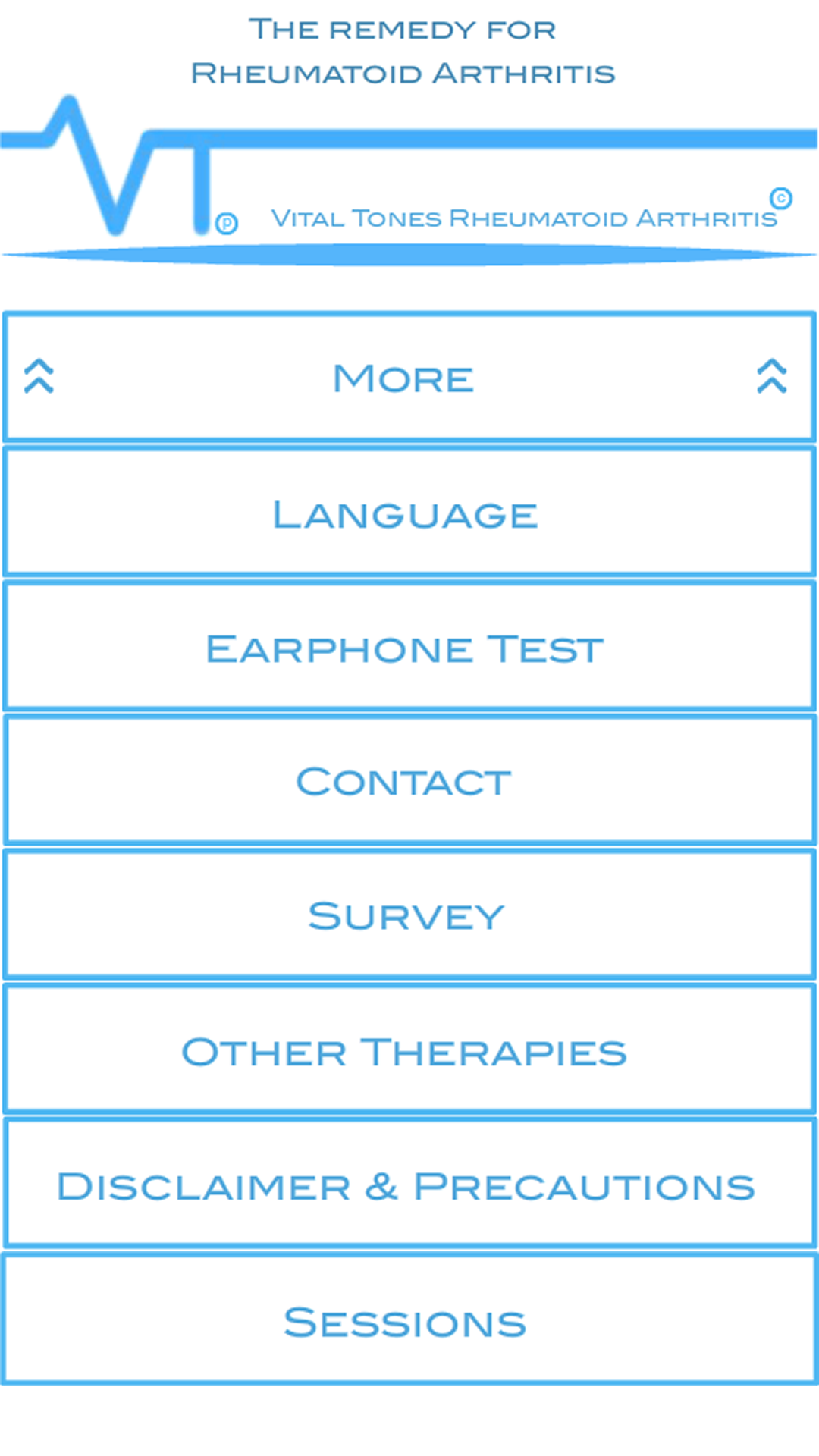 Vital Tones Rheumatoid Arthritis - App on Amazon Appstore