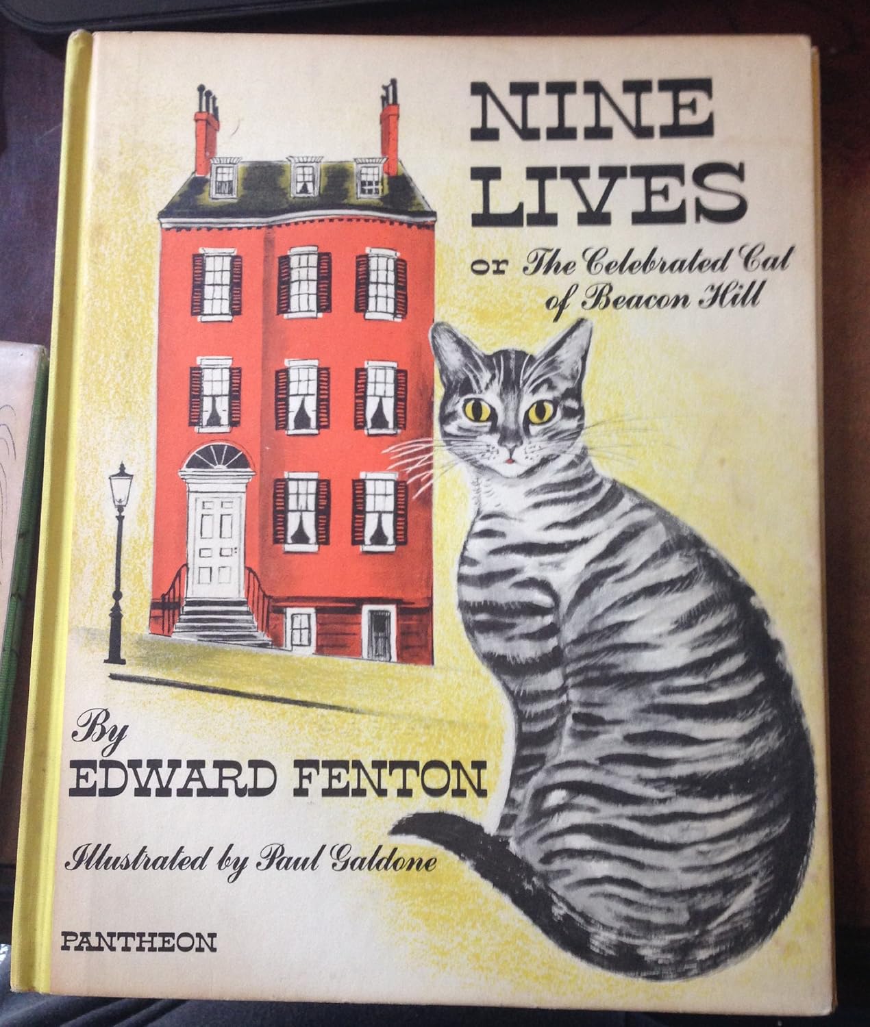 NINE LIVES or The Celebrated Cat of Beacon Hill: Edward Fenton, Paul ...