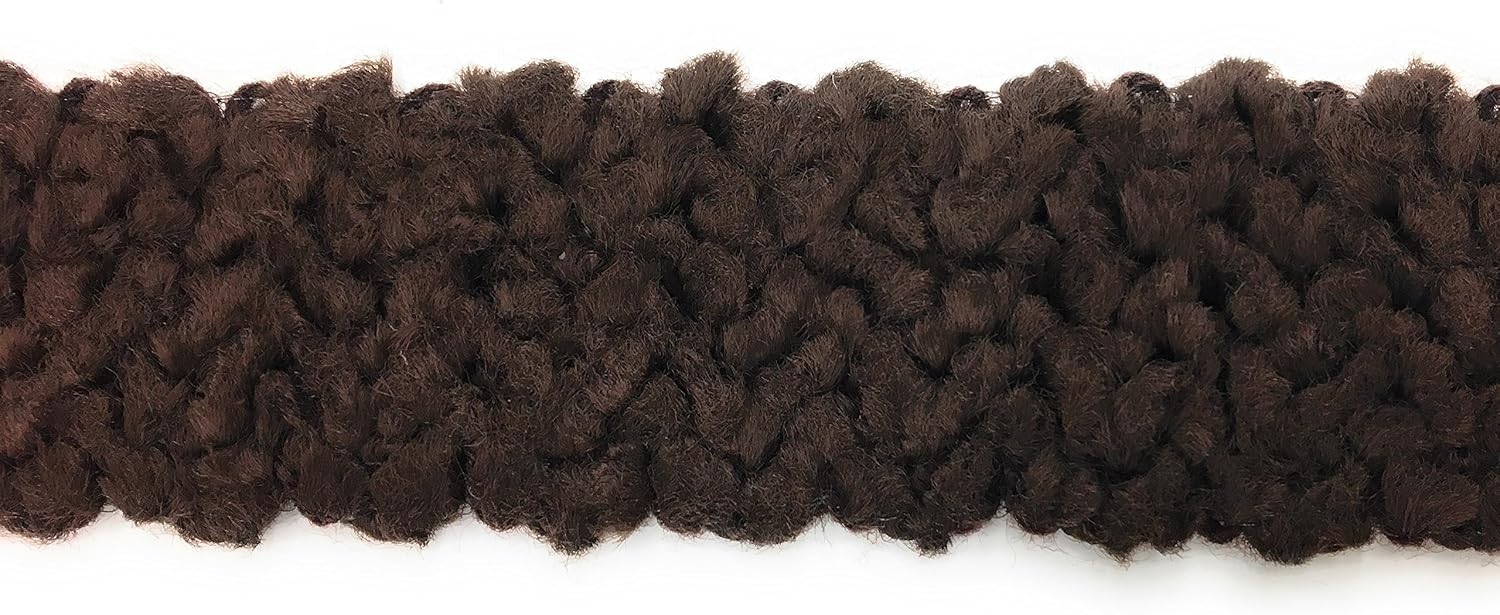 Amazon.com: Persian Lamb Fur Faux Trim Medium Brown Trim 2" Wide,-3 Yards