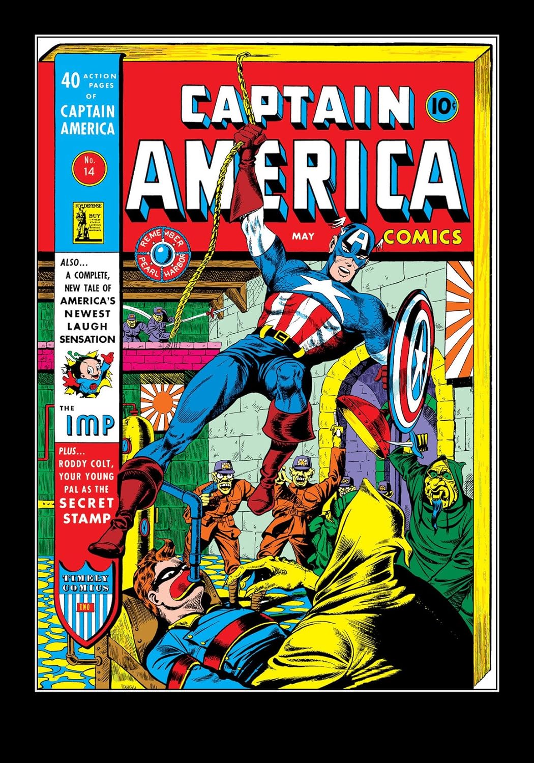 Amazon.com: Captain America Comics (1941-1950) #14 eBook : Lee, Stan ...