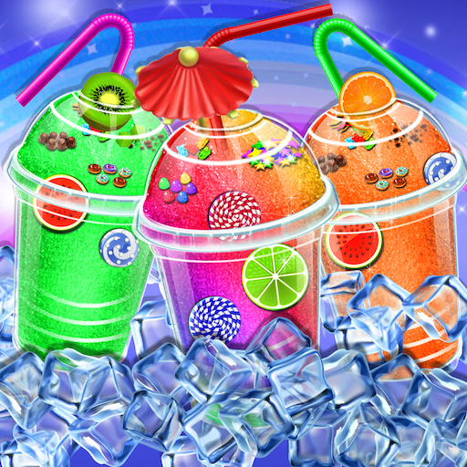 Frozen Rainbow Slushy Shop Ice Slush Maker Game - Slushy Glass ...