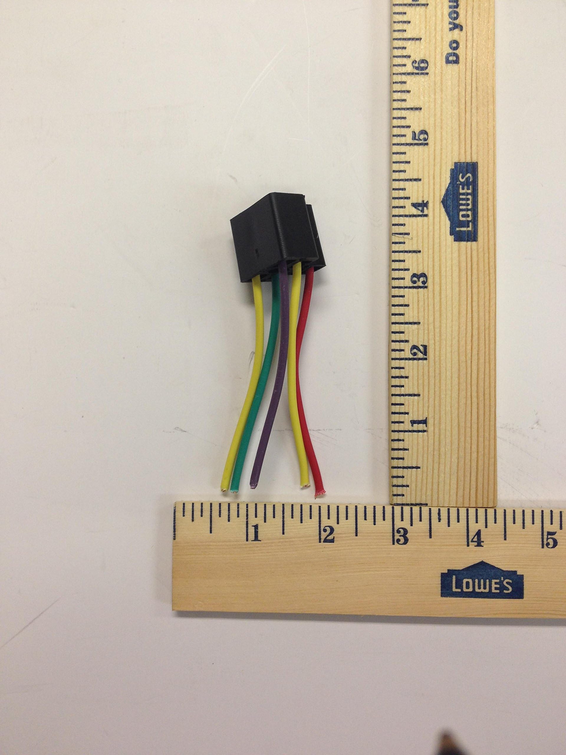 Amazon.com: OMG Automotive 5 Terminal Universal Blower Switch Harness ...