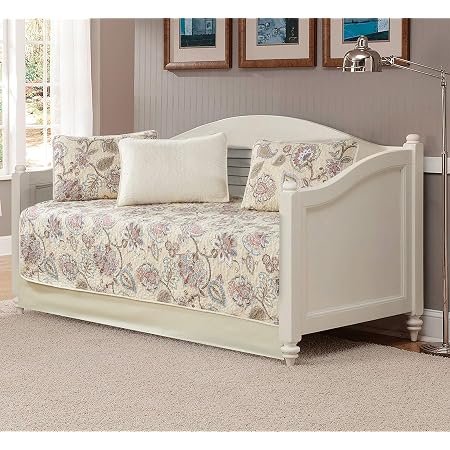 Amazon.com: WAVERLY Charleston Chirp 5-Piece Quilted Reversible ...