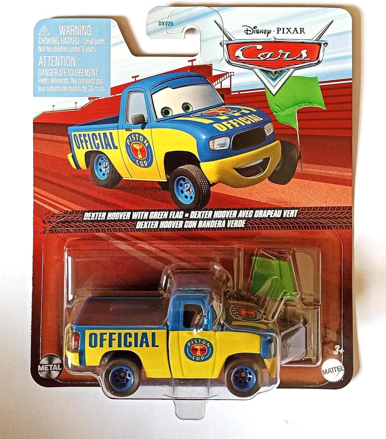 Disney Pixar Cars - Dexter Hoover with Green Flag : Amazon.co.uk: Outlet