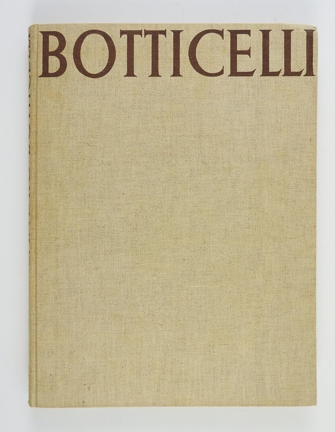 BOTTICELLI: Venturi, Lionello: Amazon.com: Books