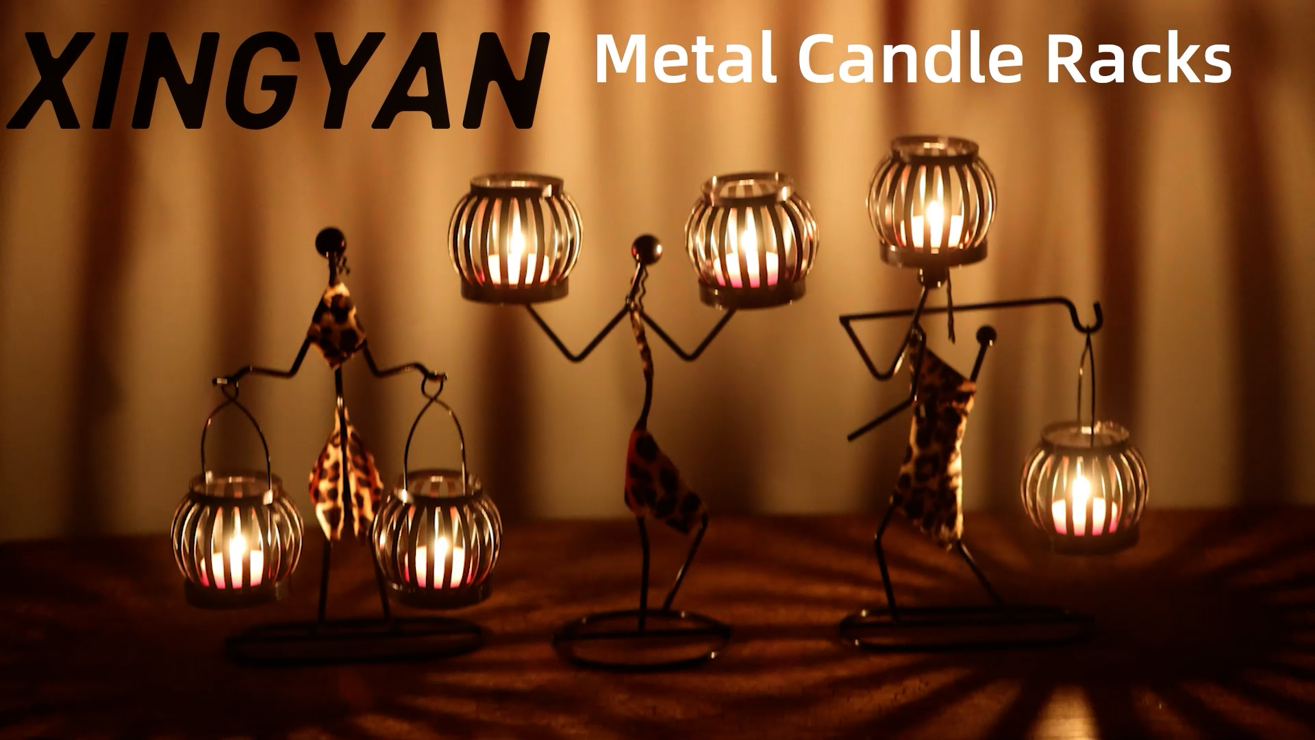 Watch Metal Candle Racks Designs on Amazon Live