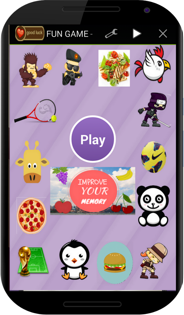 FUN BRAIN GAME-IMPROVE MEMORY - App on Amazon Appstore