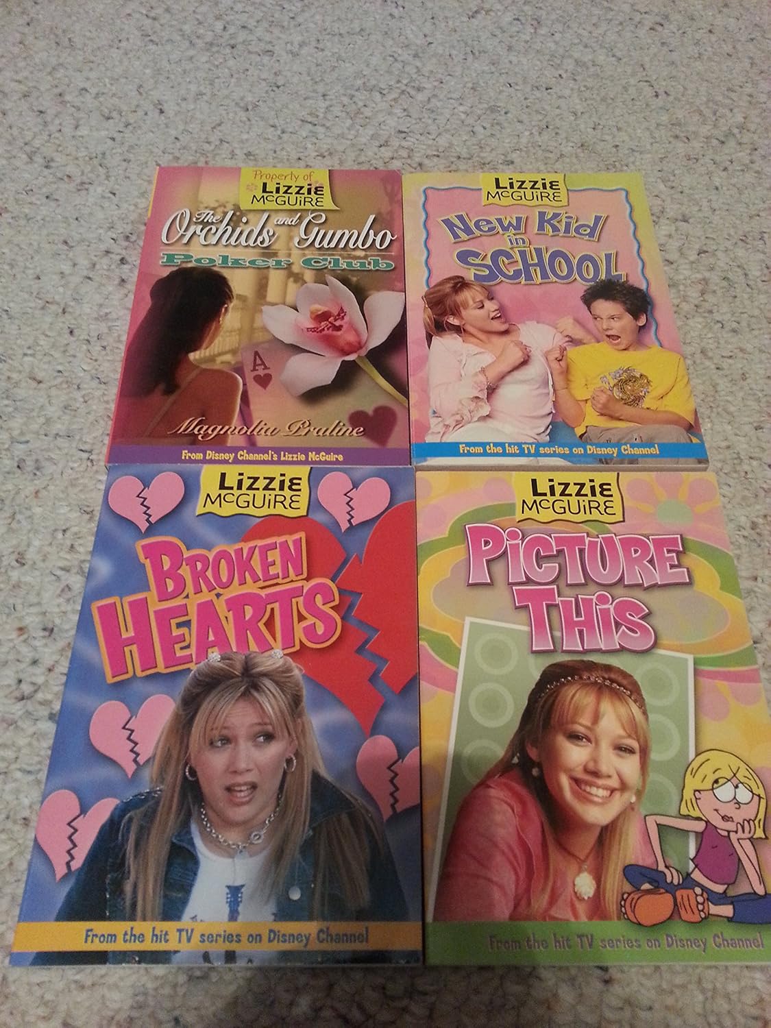Lizzie McGuire: Books #1-4 - Boxed Set: Junior Novel : Disney Book ...