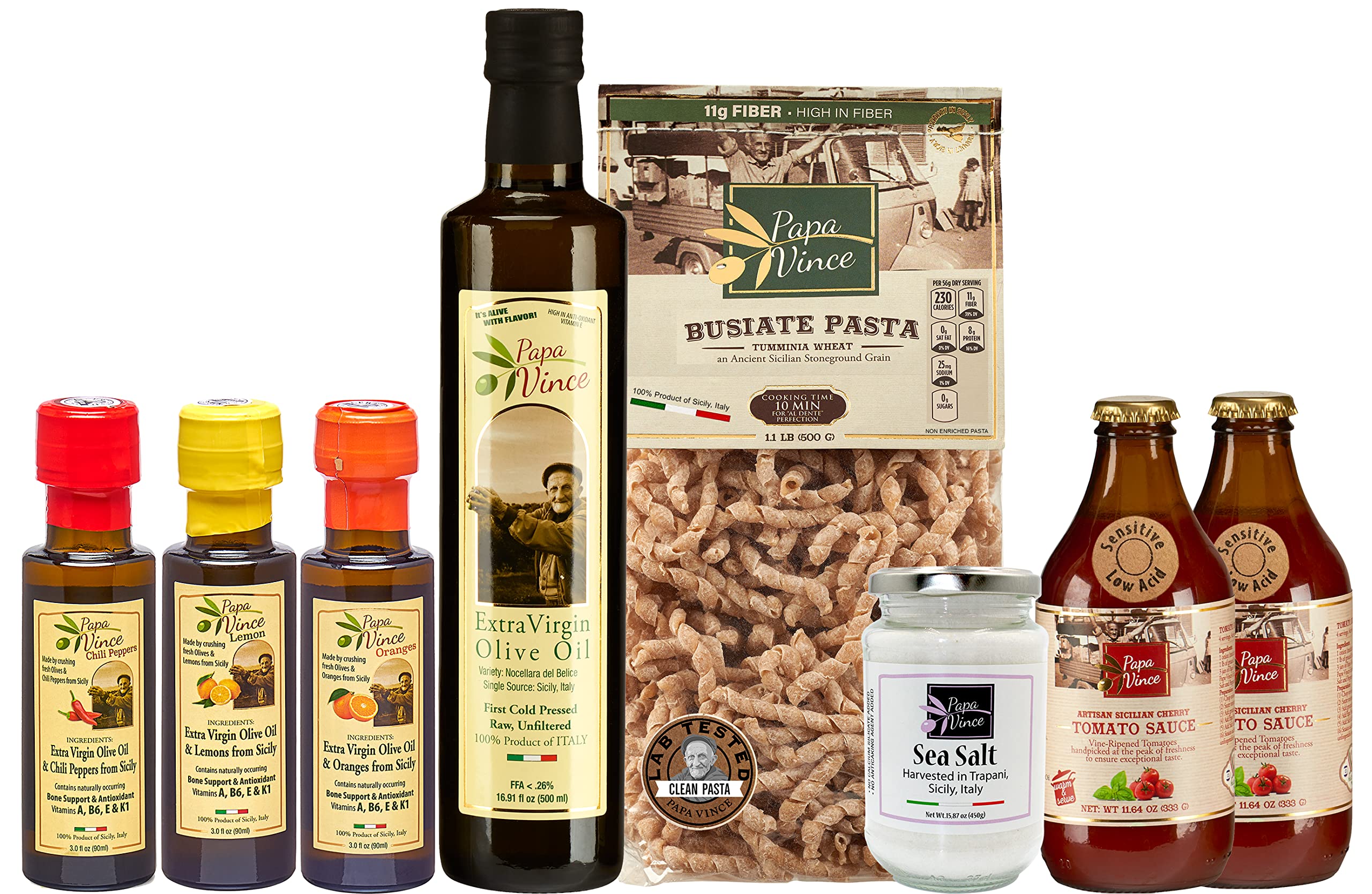 Papa Vince Italian Food Gift Basket Gourmet - made in small batches ...