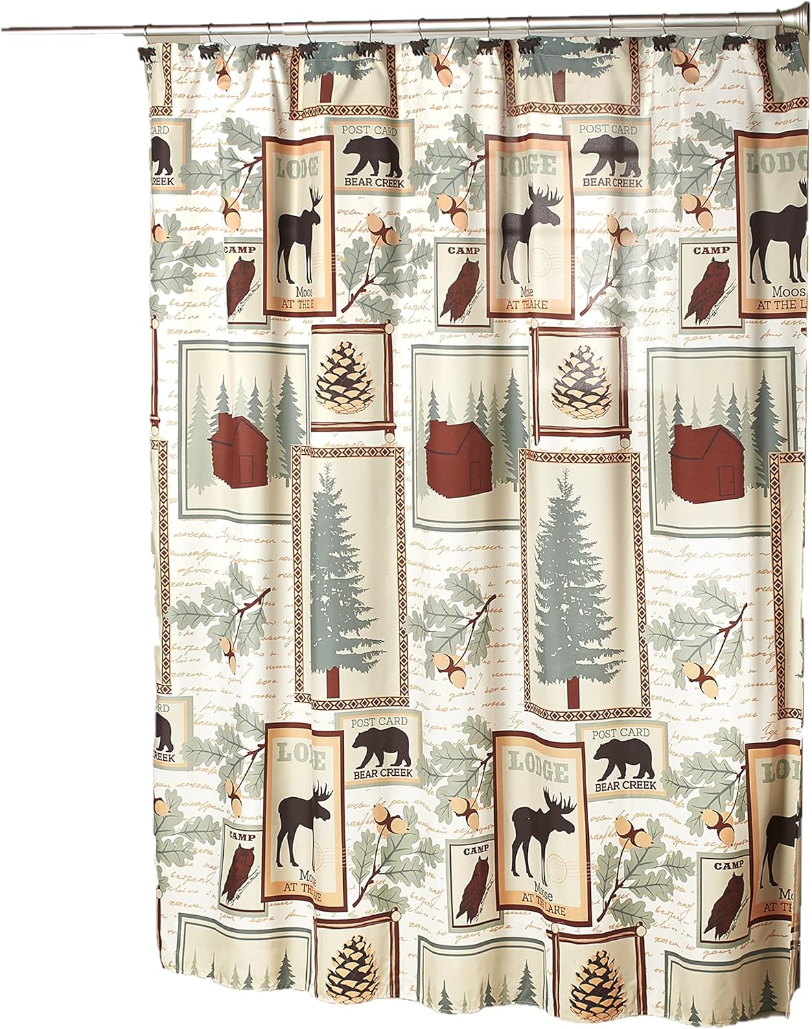 Amazon.com: The Lakeside Collection Rustic Mountain Lodge Moose and ...