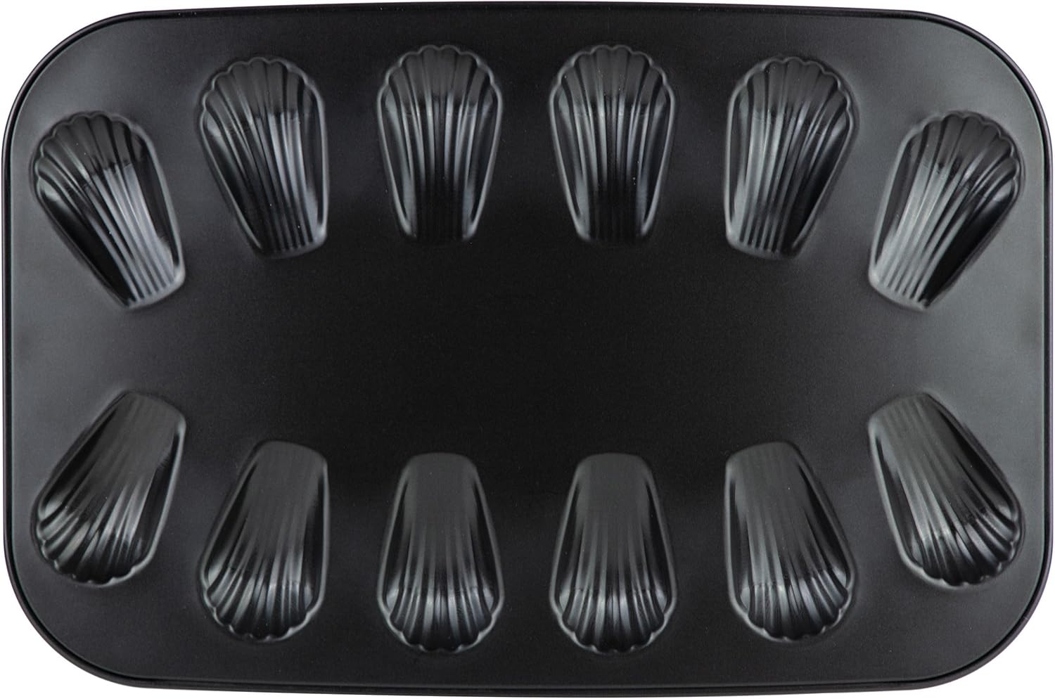 Grizzly Madeleine Tray - 12 Shell Shaped Hole - Non-Stick Cake Tin - 39 ...