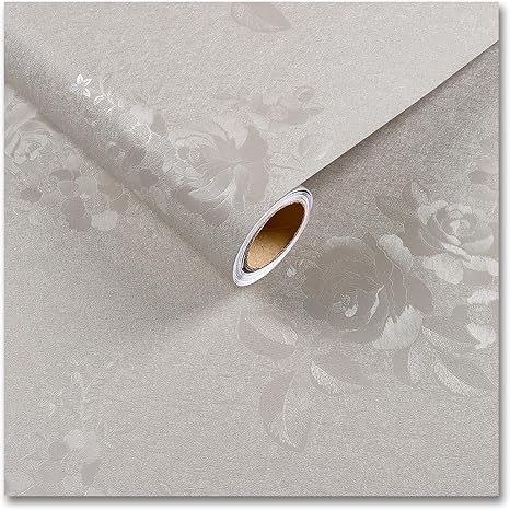 CRE8TIVE Beige Wallpaper Textured Peel and Stick Wallpaper for Bedroom ...