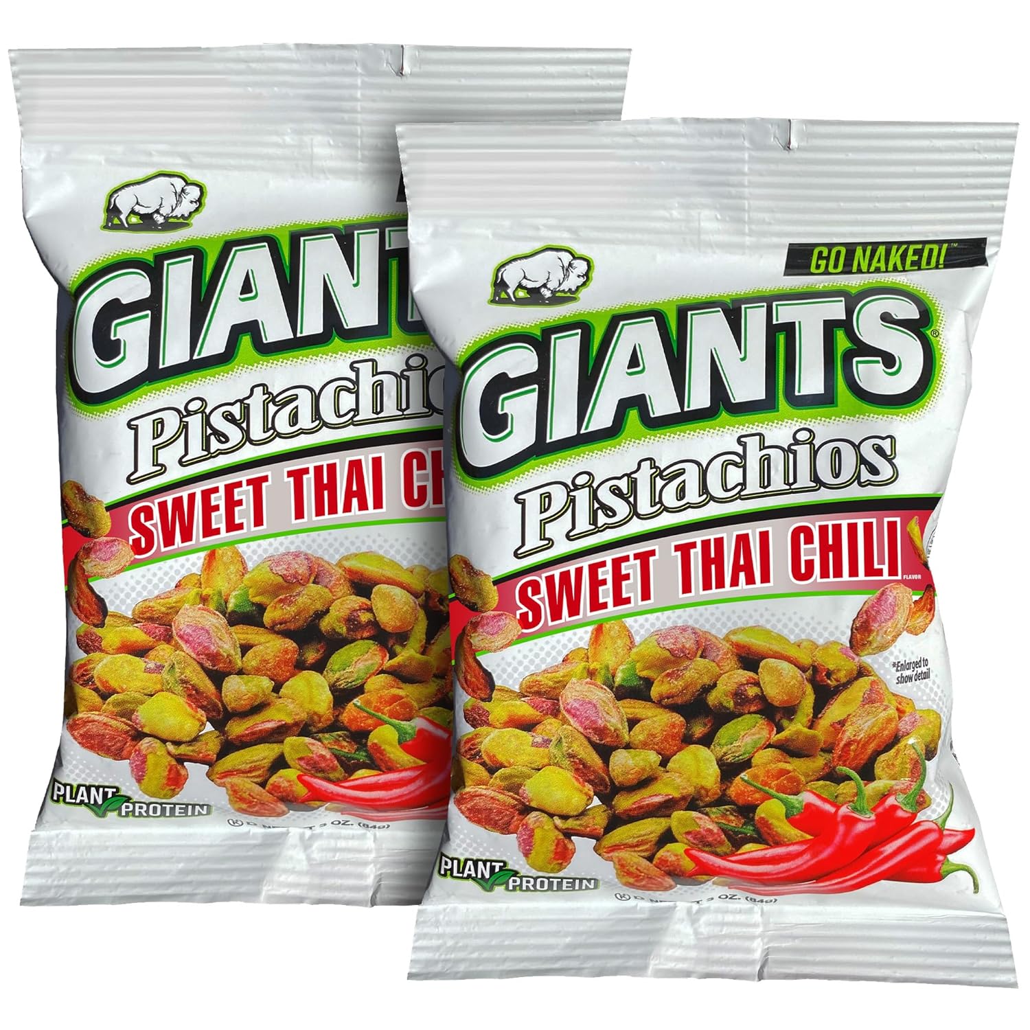 Amazon.com : GIANTS Go Naked Sweet Thai Chili Pistachios - Chili ...