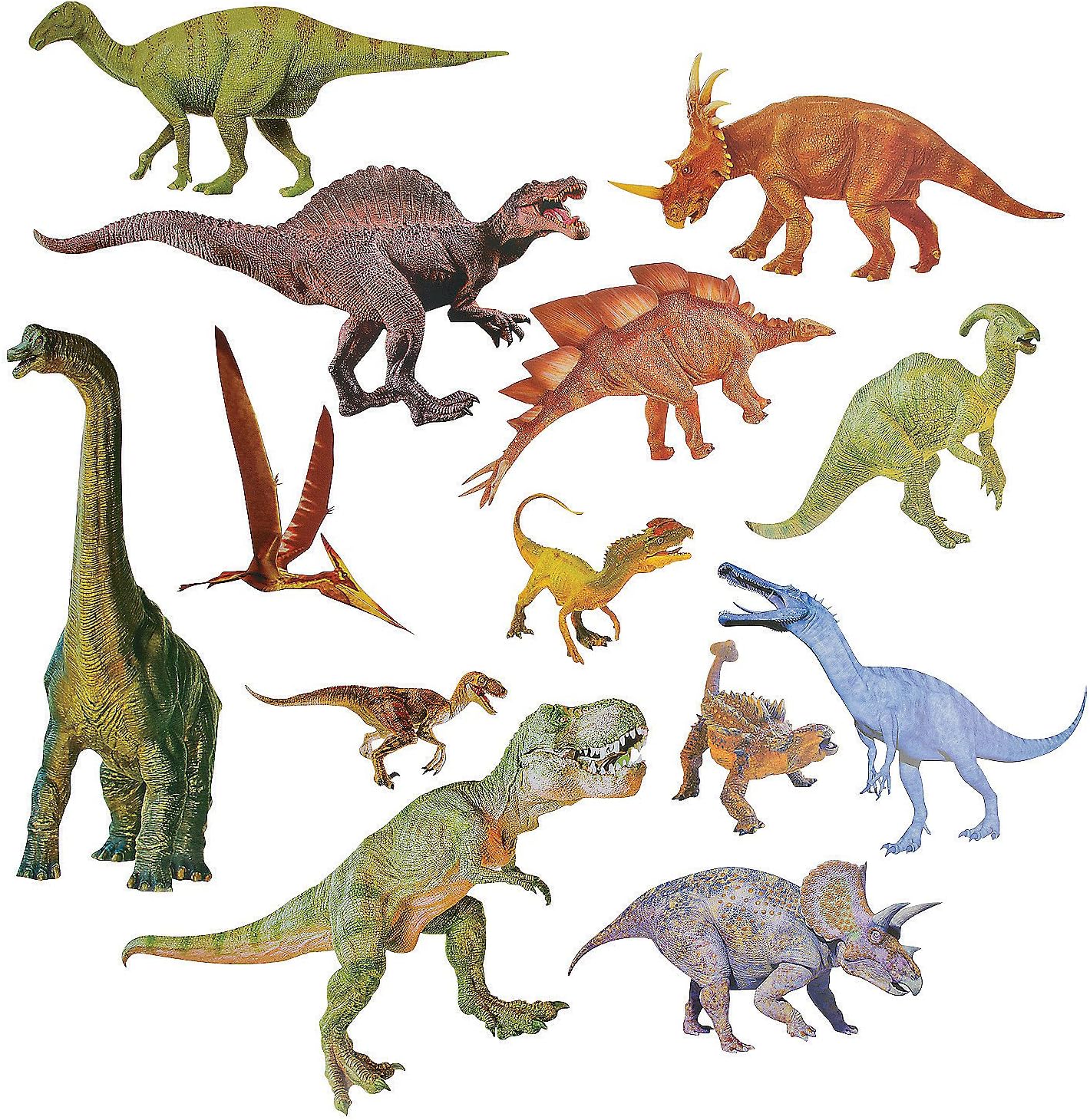 Amazon.com: Dinosaur School Bulletin Board Paper Cutouts - 8 Piece - 8 ...