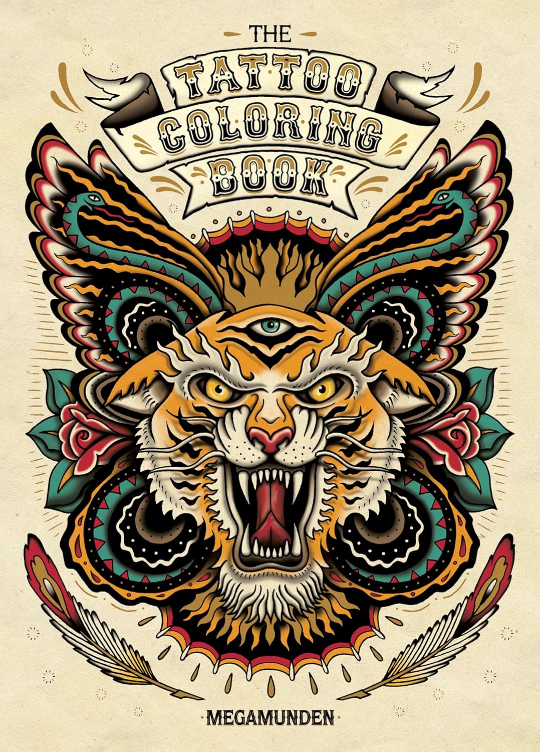 The Tattoo Coloring Book: Coloring Book for Adults: Munden, Oliver ...
