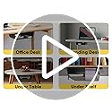 Amazon.com: OrgaFocus 2 Pack Under Desk Hanging Shelf Drawer Organizer ...